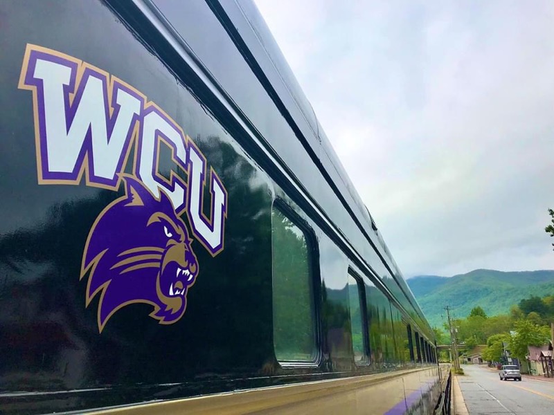 WCU Athletics, Great Smoky Mountains Railroad Unveil “The Catamount ...