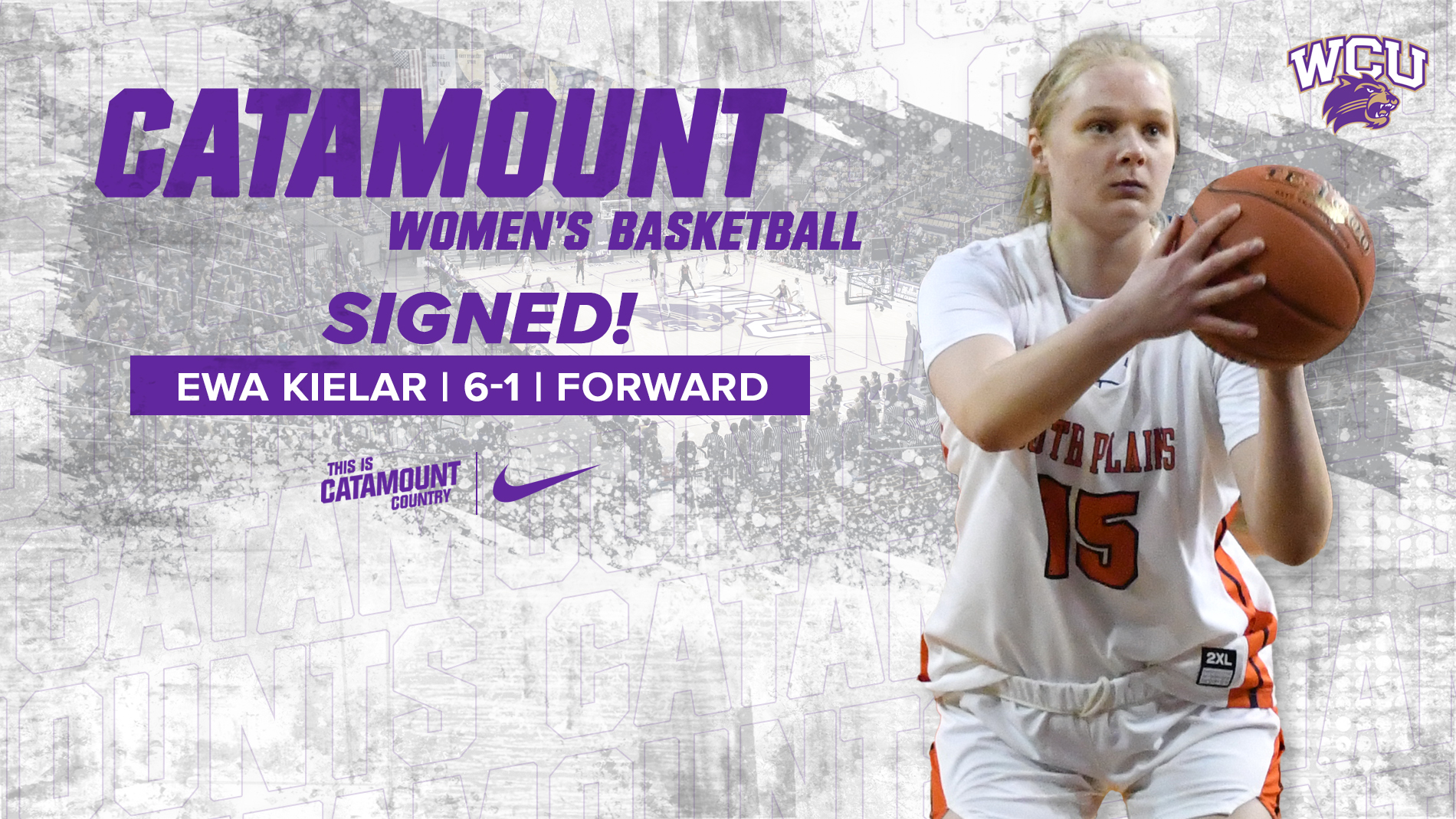 Kiley Hill Adds Ewa Kielar For 2022-23 season - Western Carolina University