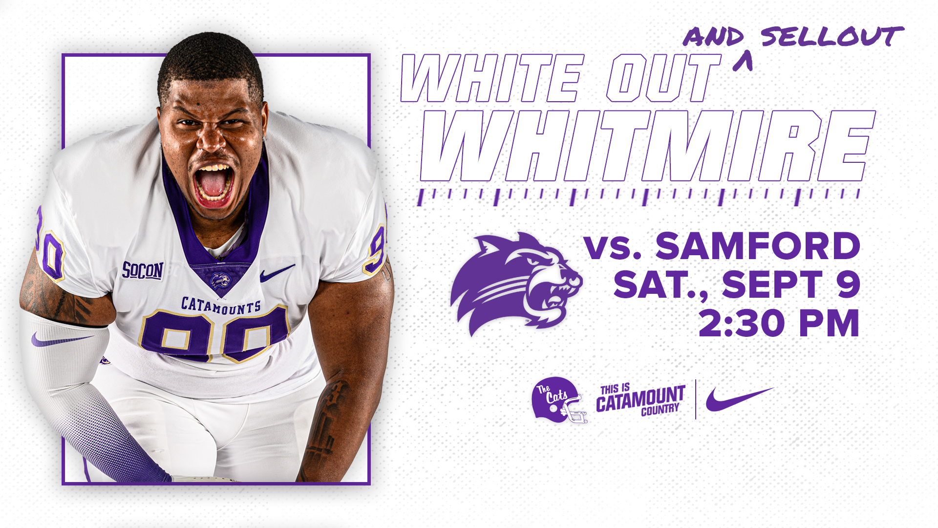 ‘White Out Whitmire’ Single-Game Tickets On Sale July 25 - Western ...