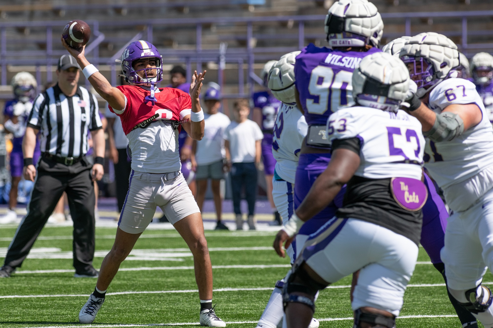 Catamounts Hold 12th Spring Practice; Ready for Spring Game - Western ...