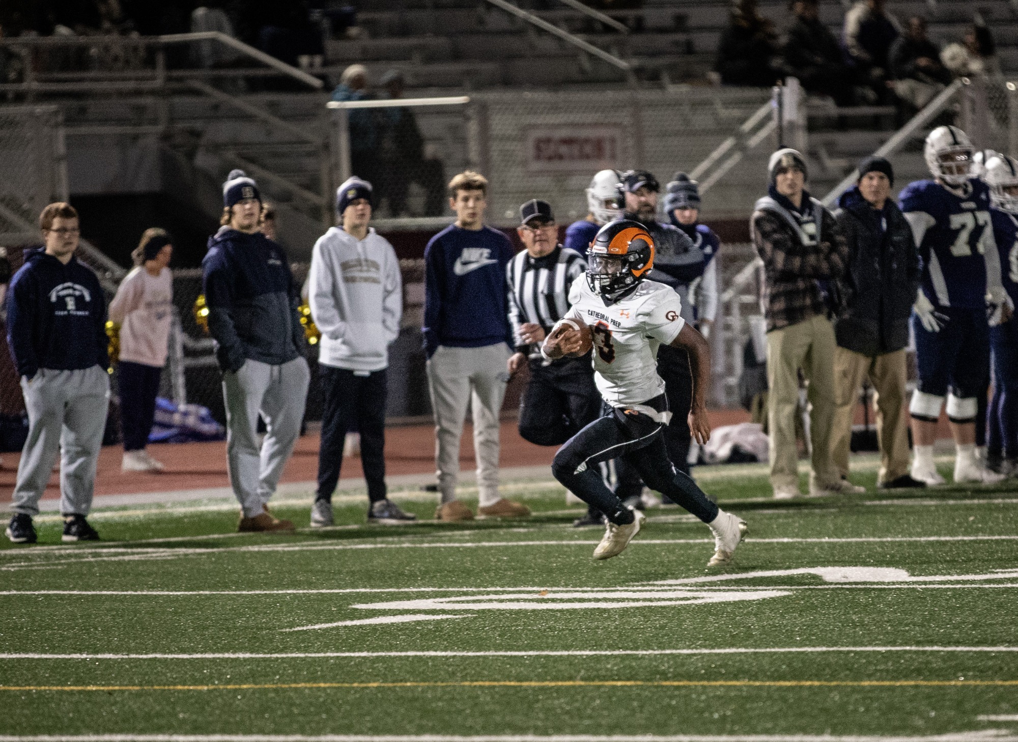 Offense Sends Prep Forward - Cathedral Preparatory School