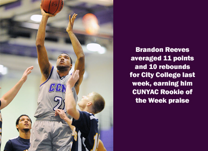 Brandon Reeves - 2013-2014 - Men's Basketball - The City College of New ...