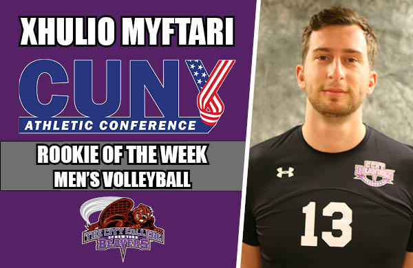 Xhulio Myftari Named CUNYAC/Pepsi Rookie Of The Week For The Fourth ...