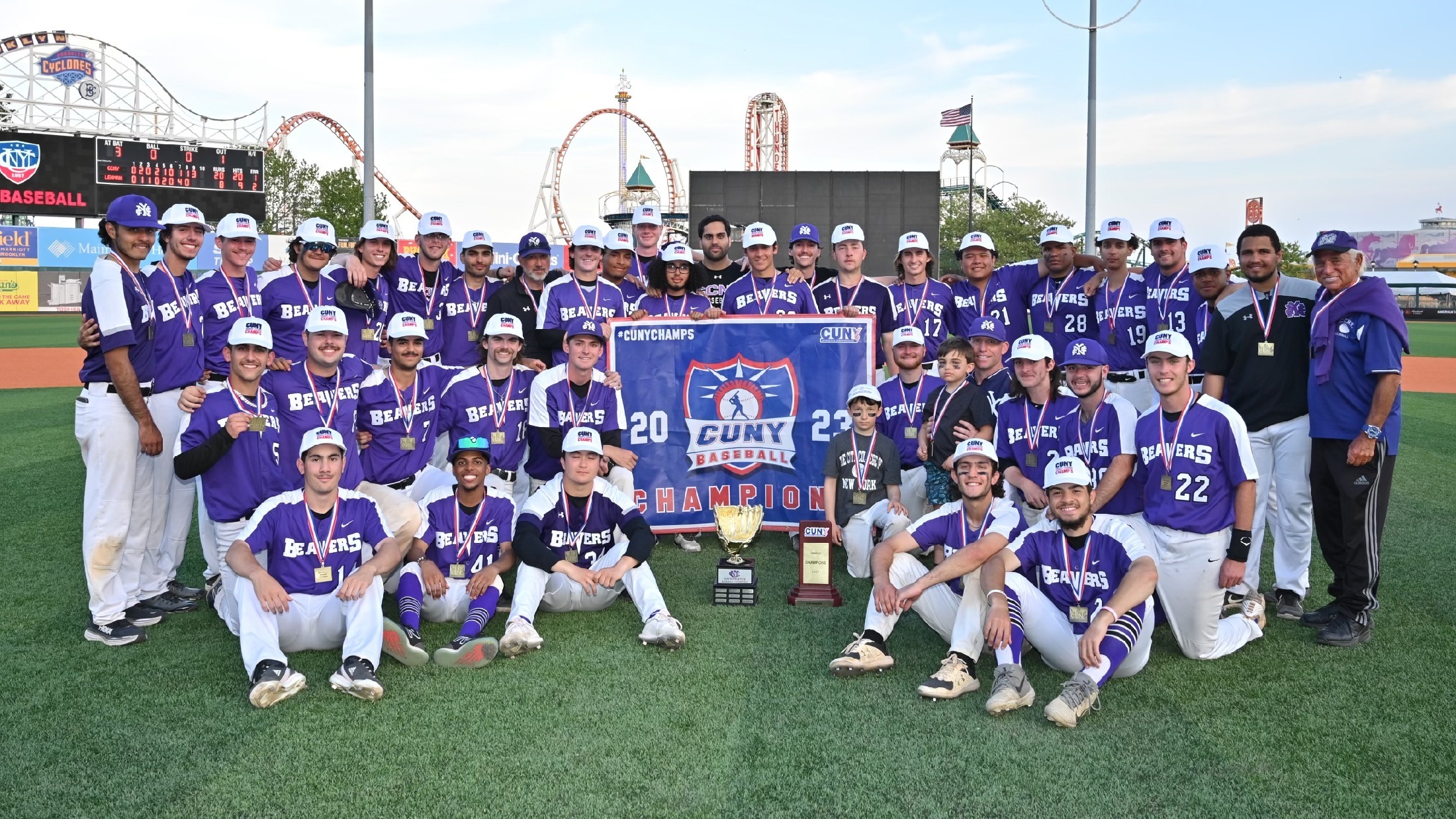 #CUNYCHAMPS CCNY Captures 2023 CUNYAC Baseball Championship Title - The ...