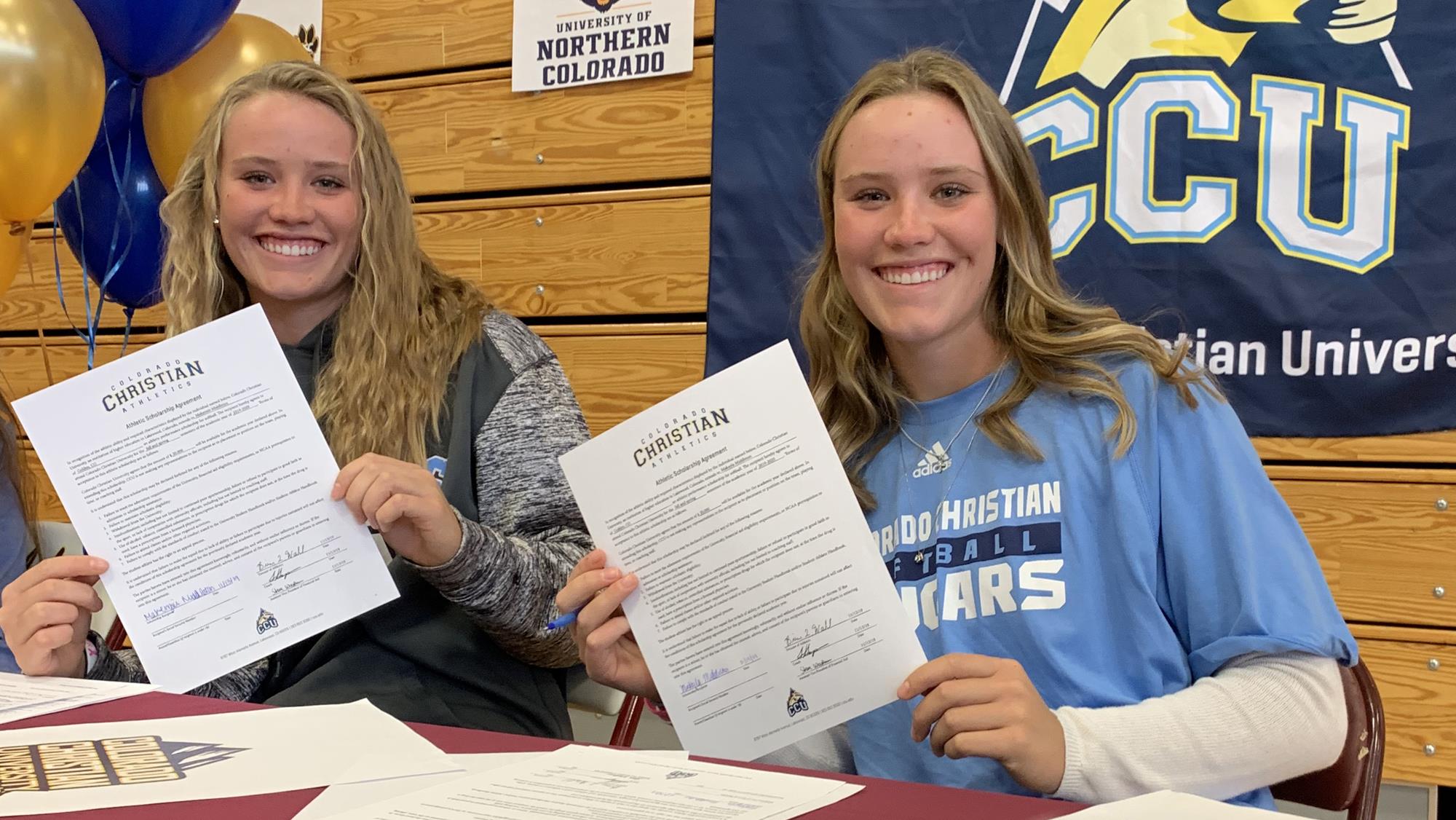 Cougars Strike Gold with Signing of Twins - Colorado Christian ...