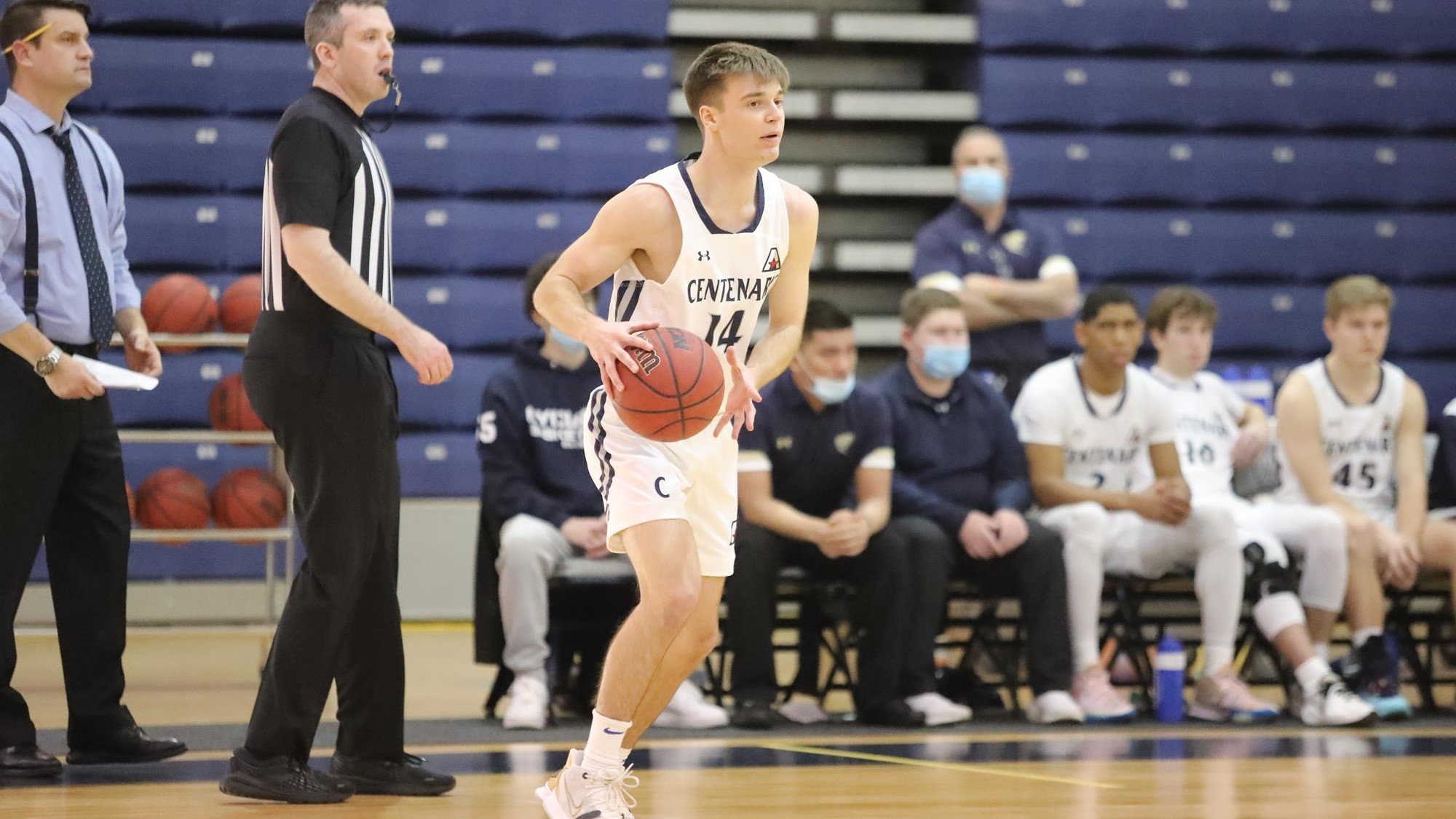 Bryce Falk - 2021-22 - Men's Basketball - Centenary University Athletics