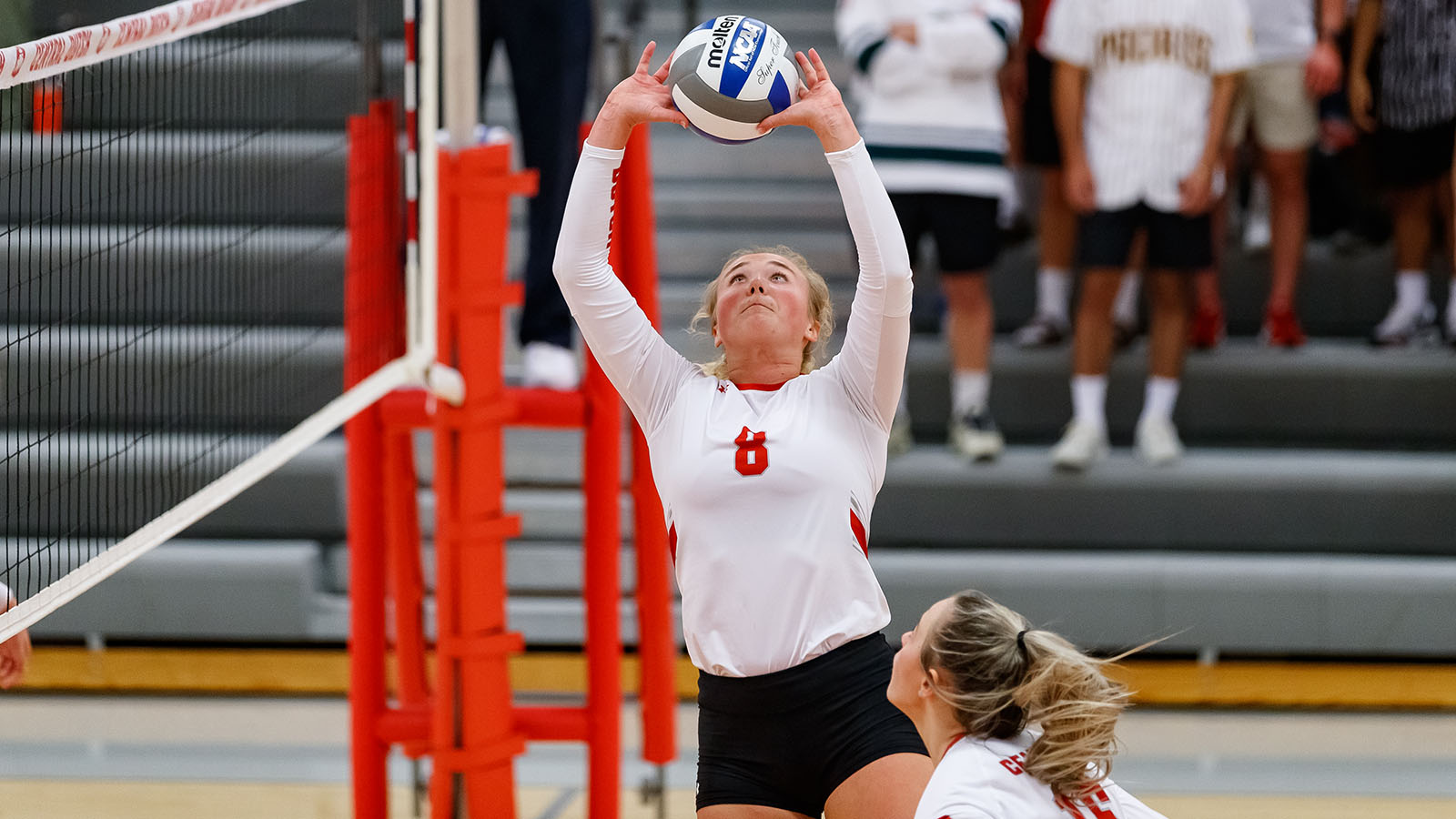 Central stops volleyball skid with win - Central College Athletics