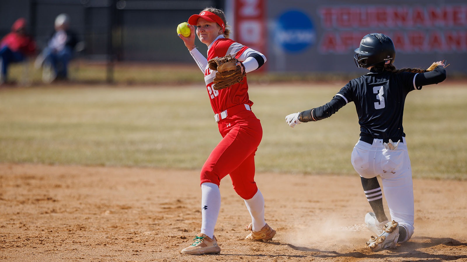 Central walks its way to softball sweep - Central College Athletics