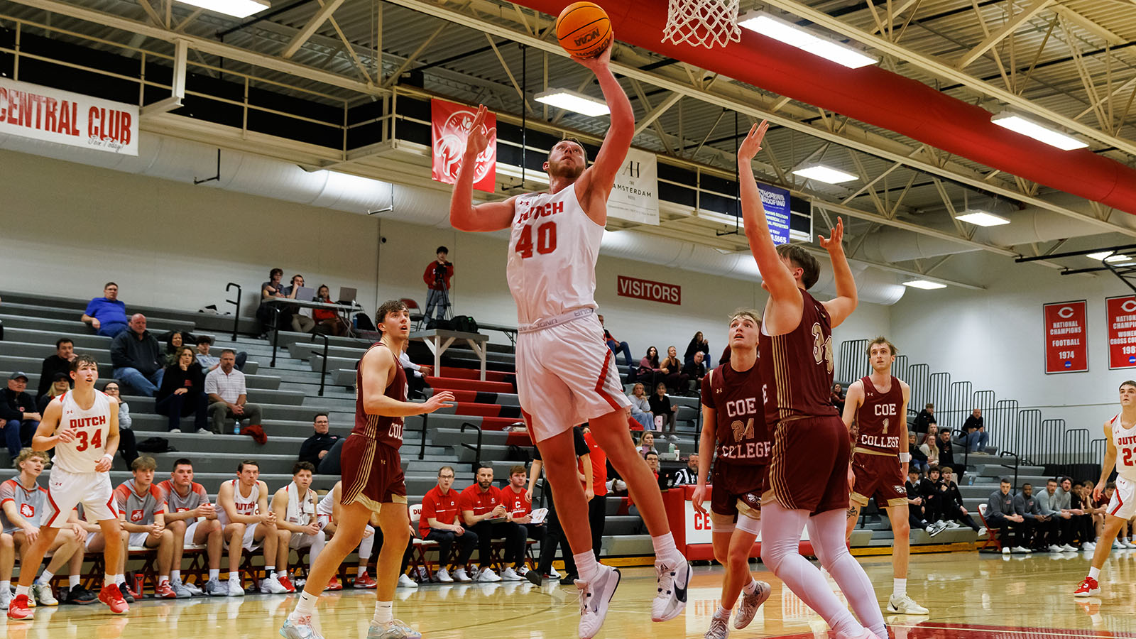 Van Gorp named 2024-25 statistical champion in field goal percentage ...