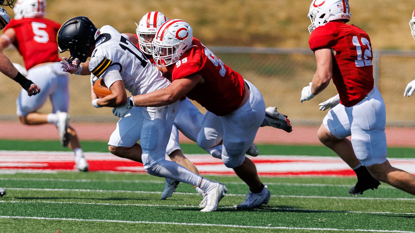 Central football team hits the road to California - Central College ...