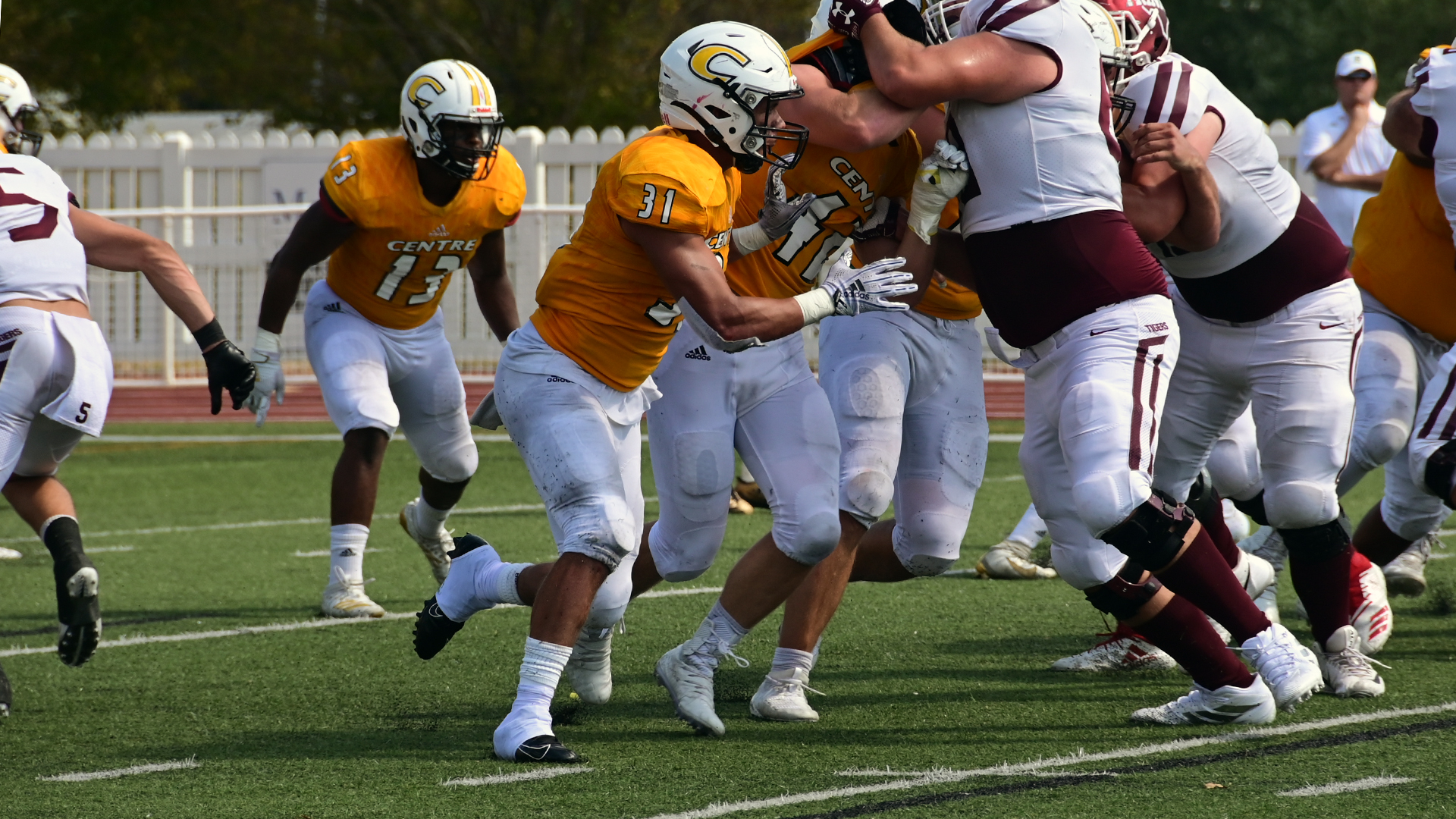 Andre Evans - Football - Centre College Athletics