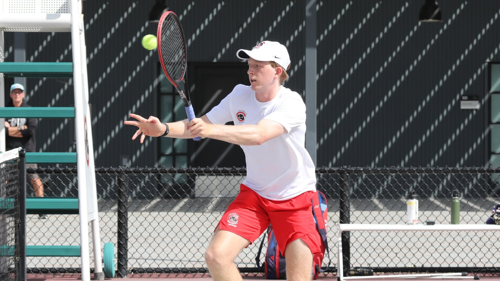 Men's tennis picks up third win of the season - Chapman University