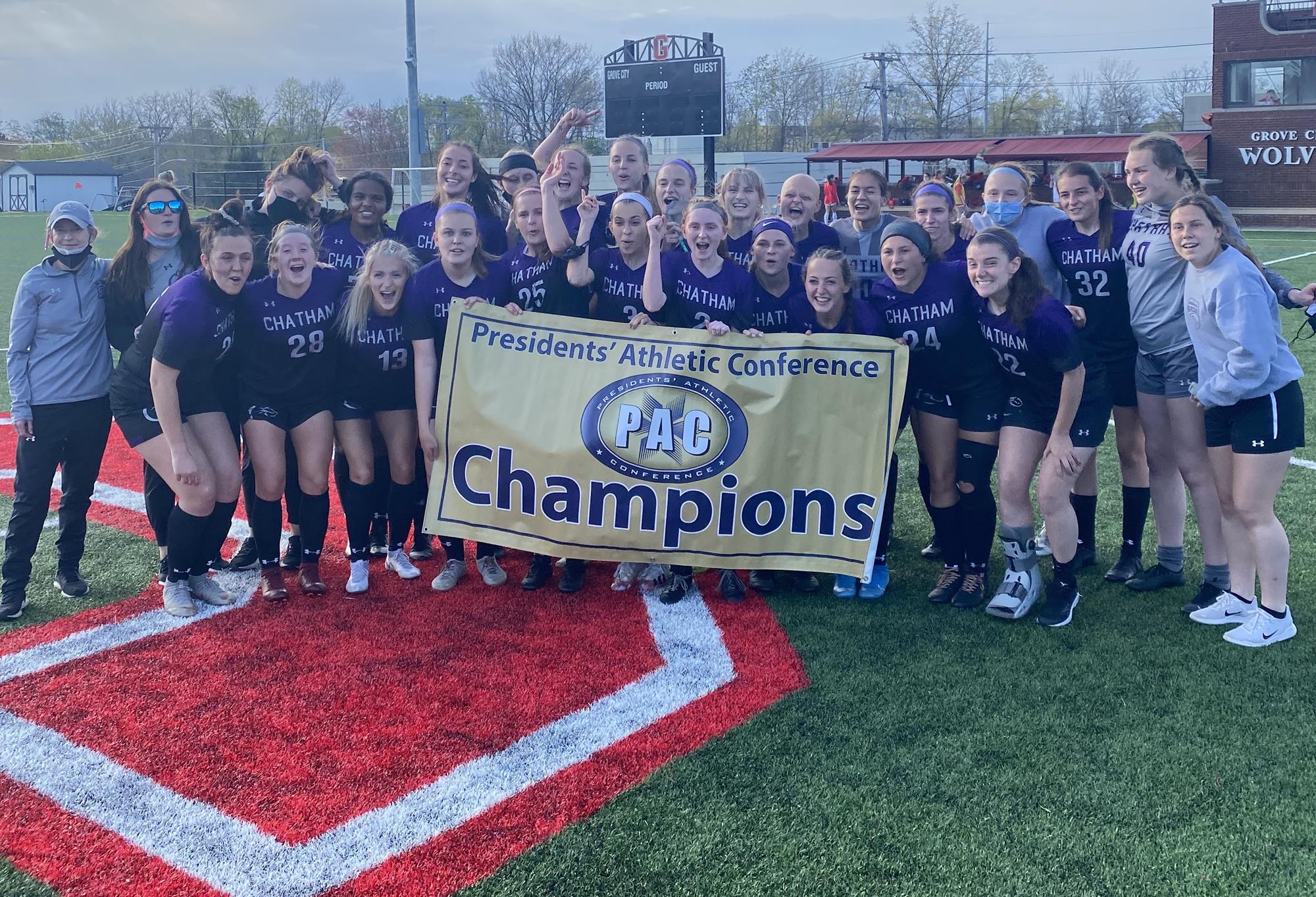 Women’s Soccer Defeats Grove City for First-Ever PAC Title - Chatham ...