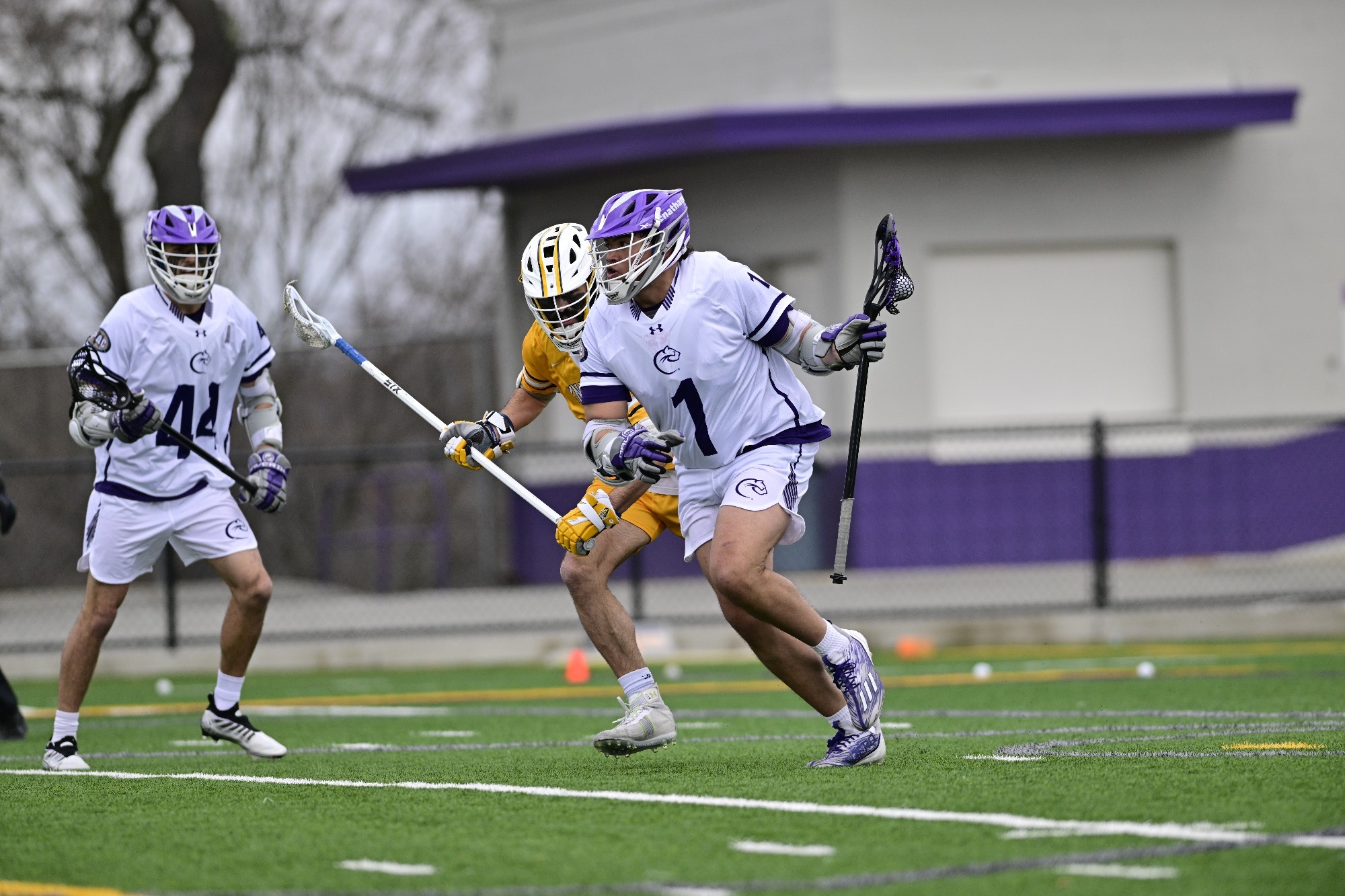 Men's Lacrosse Falls in Season Opener - Chatham University Athletics