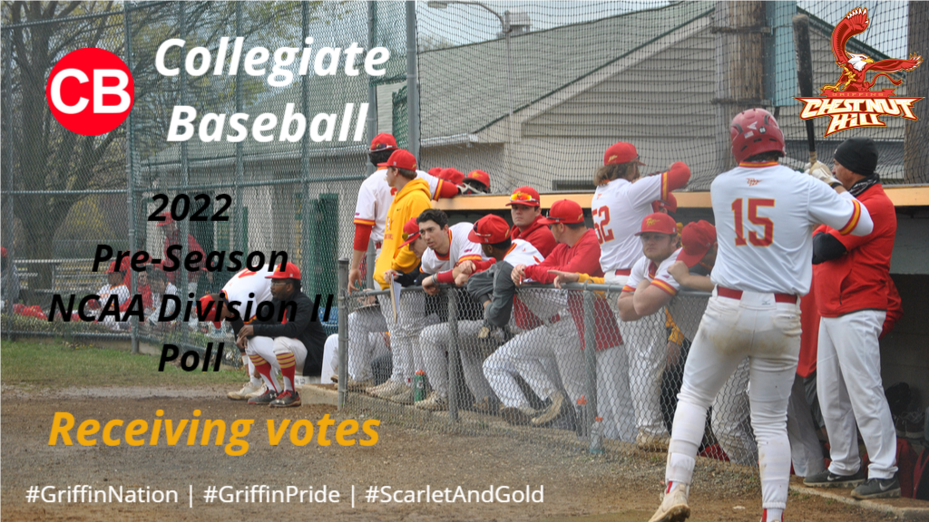 Chestnut Hill College Baseball Team Receiving Votes in Collegiate ...