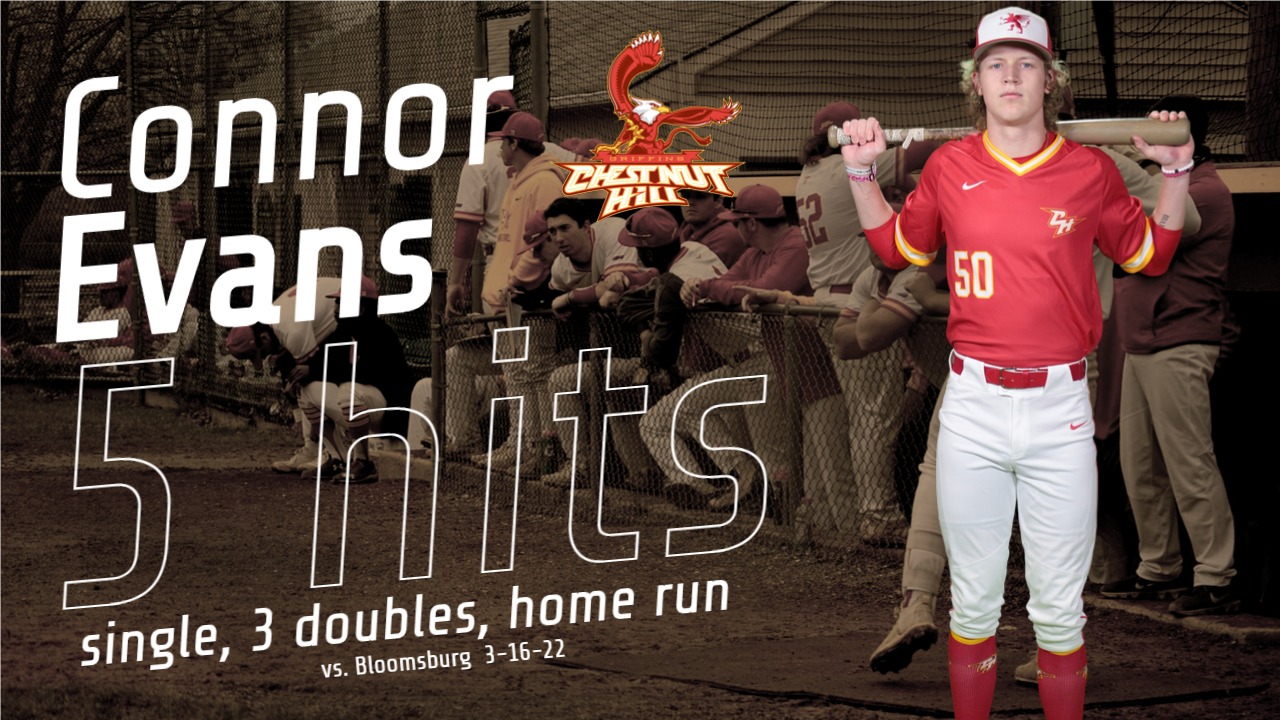 Connor Evans - Baseball - Chestnut Hill College Athletics