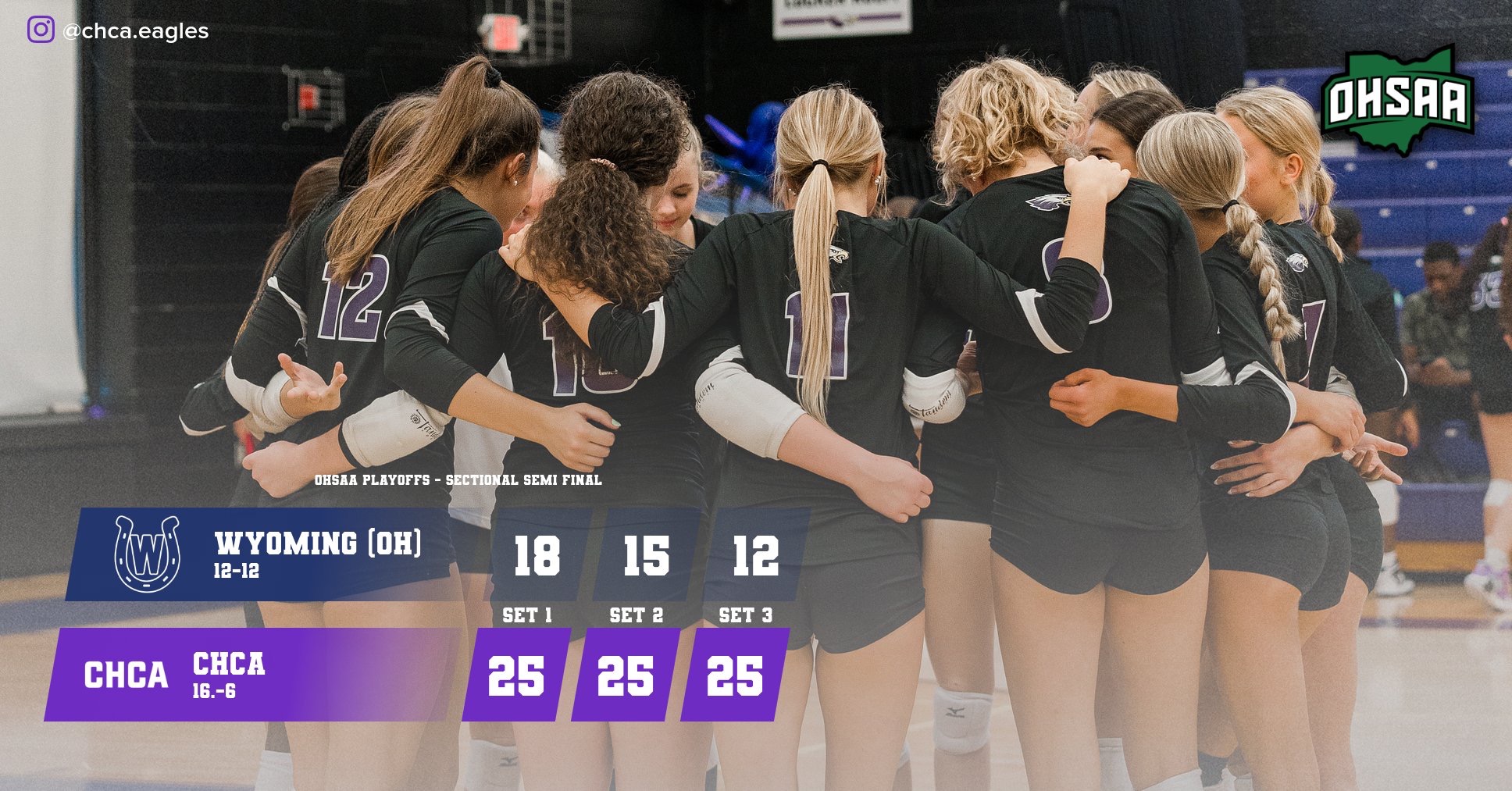 CHCA Volleyball Crowned Co-Champions - Cincinnati Hills Christian Academy