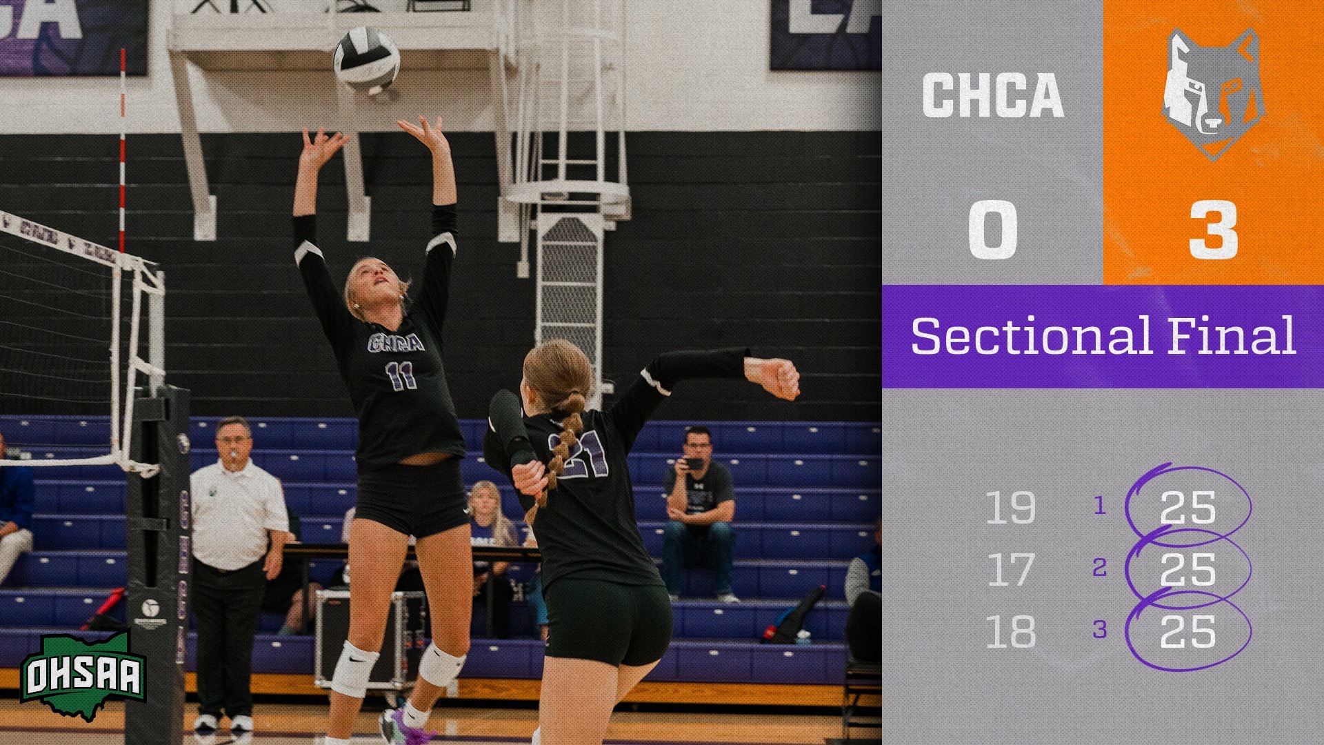 CHCA 0, Mercy McAuley 3 - Cincinnati Hills Christian Academy