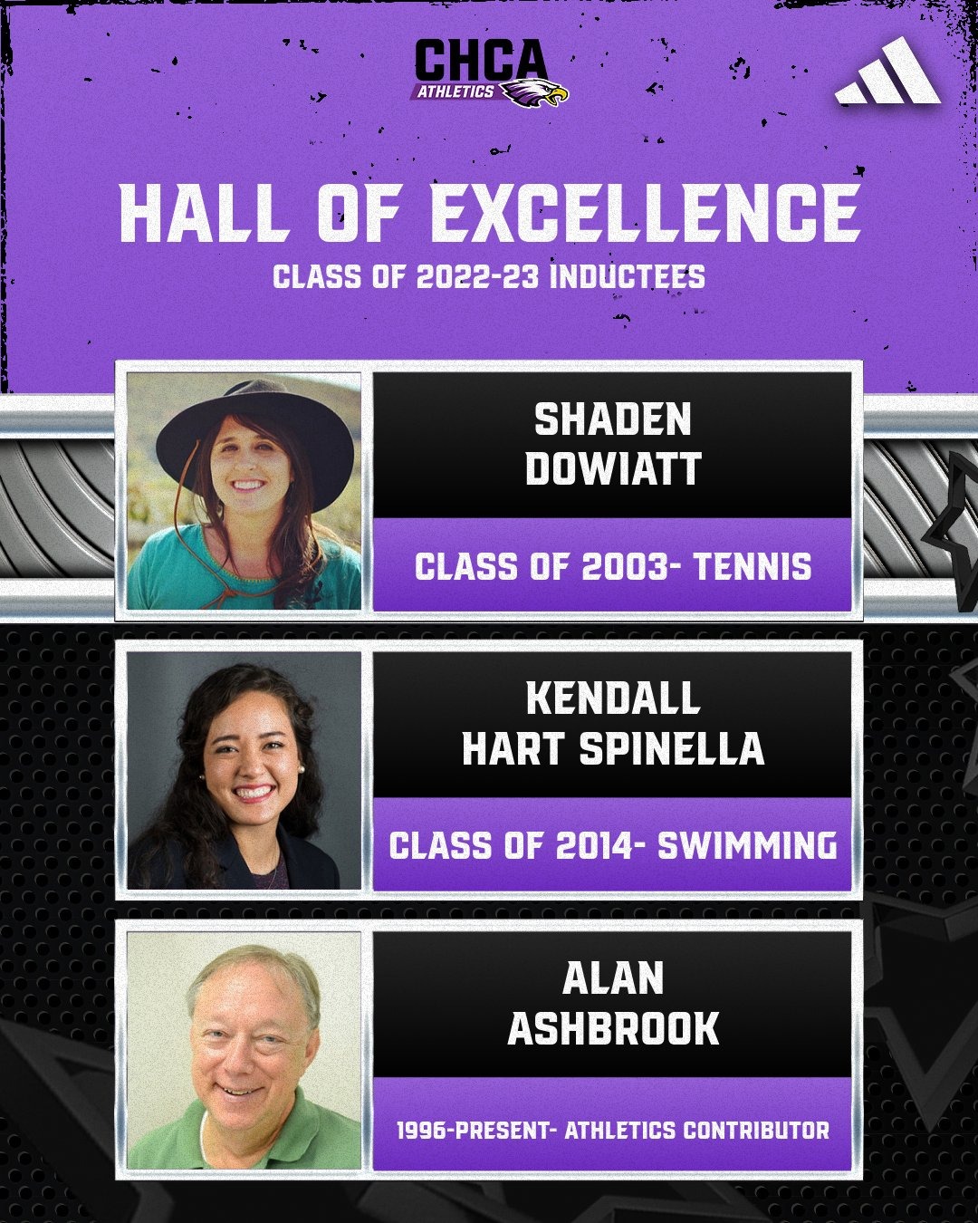 Hall of Excellence Class of 2023 - Cincinnati Hills Christian Academy