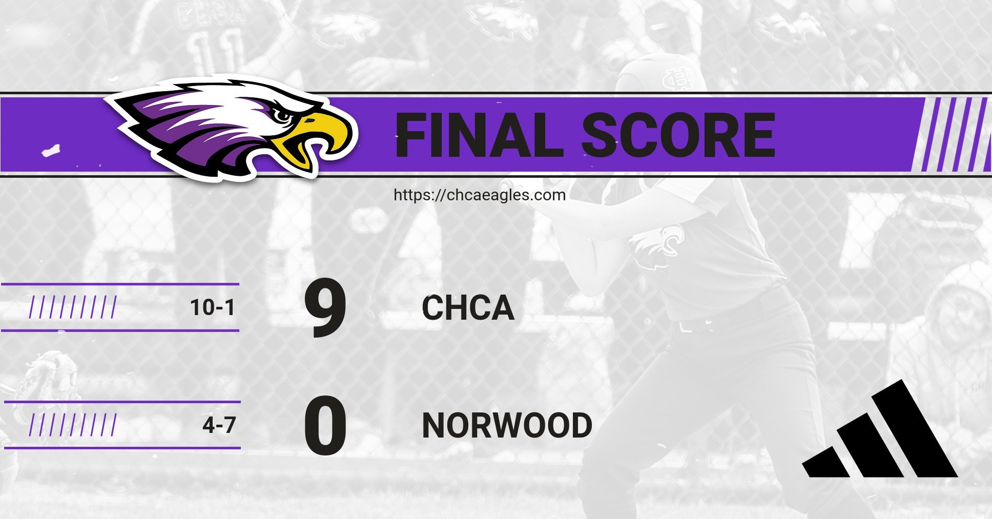 CHCA 9, Norwood 0 - Cincinnati Hills Christian Academy