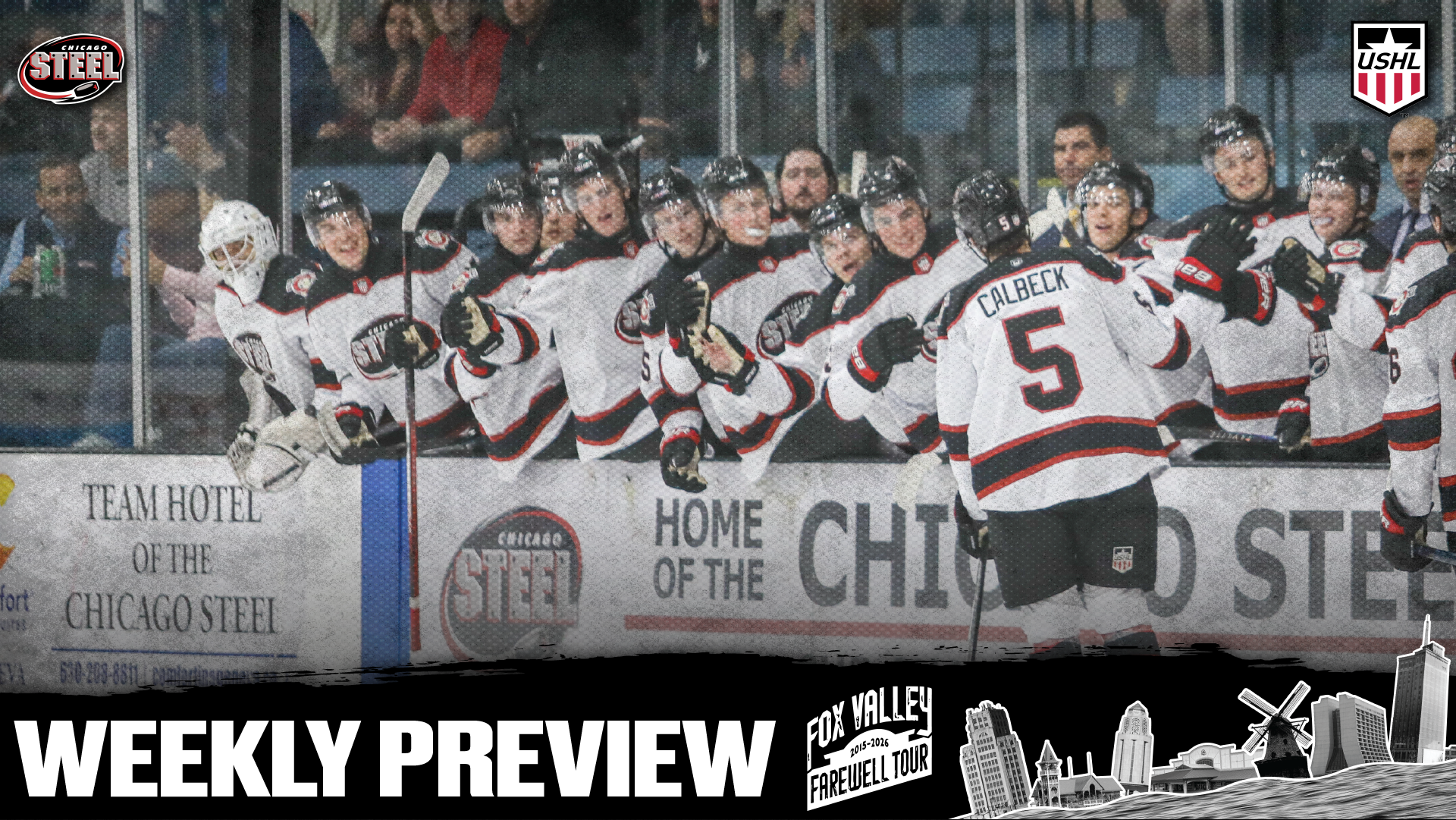 Steel Announce Game Times and USHL Fall Classic Dates, Finalize 2025 ...