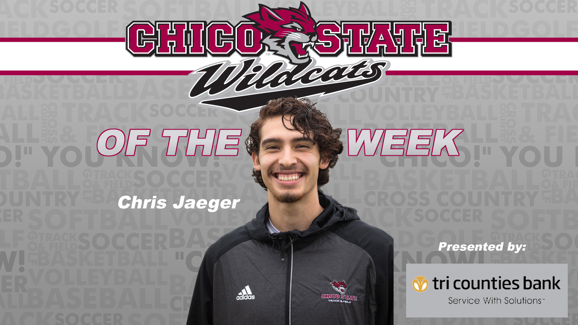 Chris Jaeger - 2020 - Men's Track & Field - Chico State Athletics