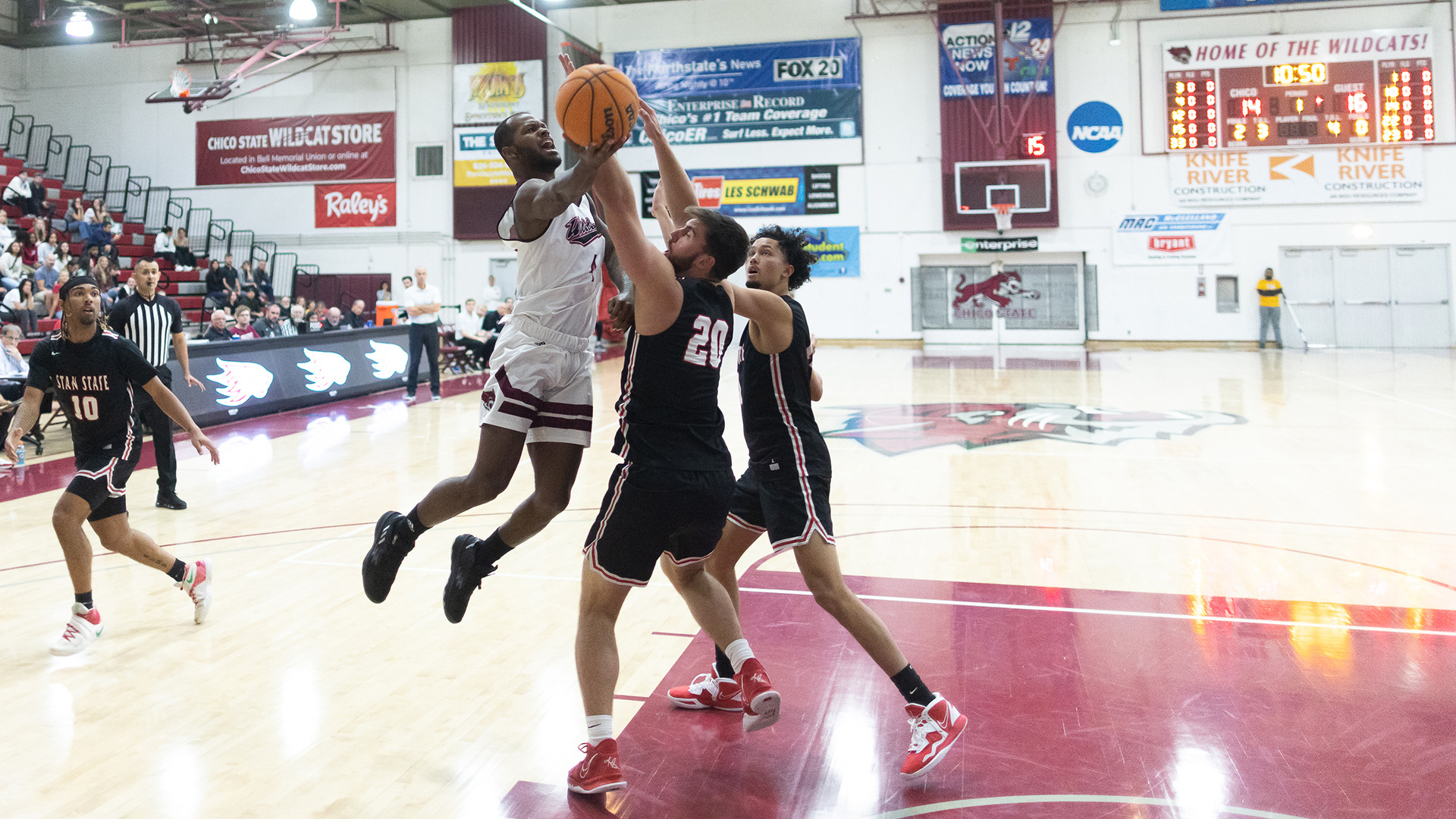 Wildcats outlast Lumberjacks in overtime offensive slugfest - Chico ...