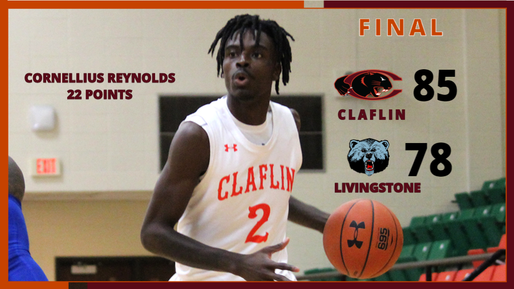 Reynolds Leads Claflin Past Livingstone - Claflin University Athletics
