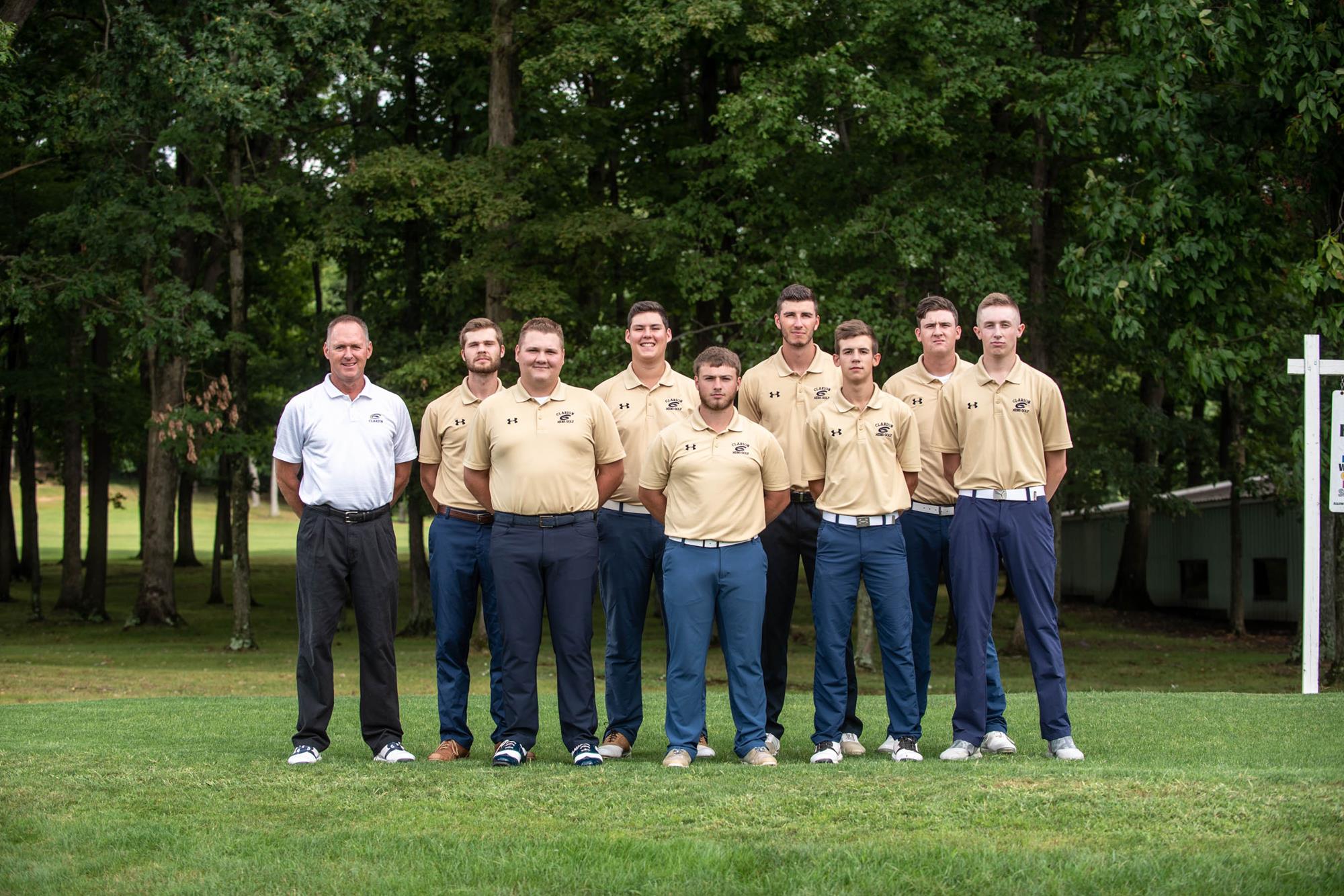Men's Golf Places Seventh at PSAC Championships - Clarion Athletics