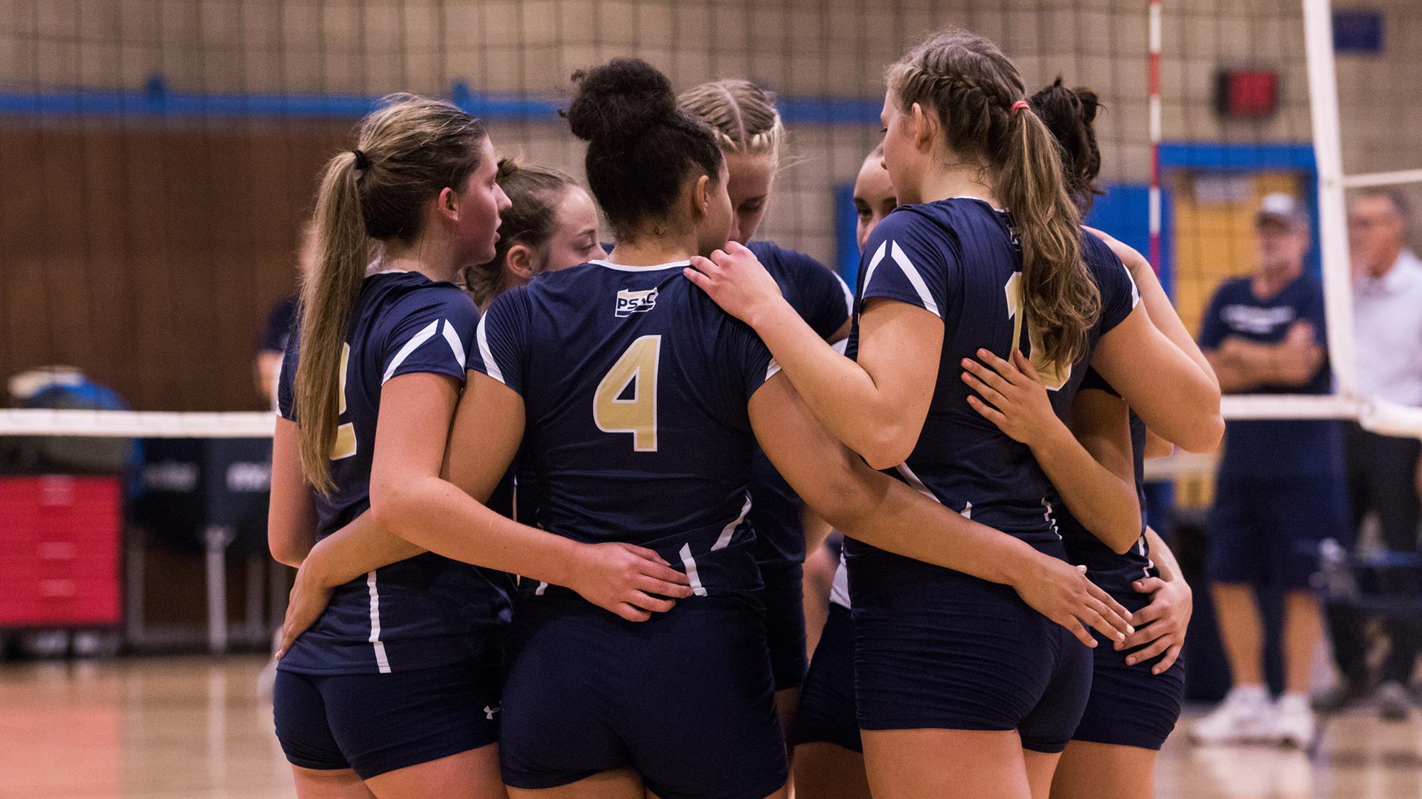Volleyball Falls to D3 Power Juniata - Clarion Athletics