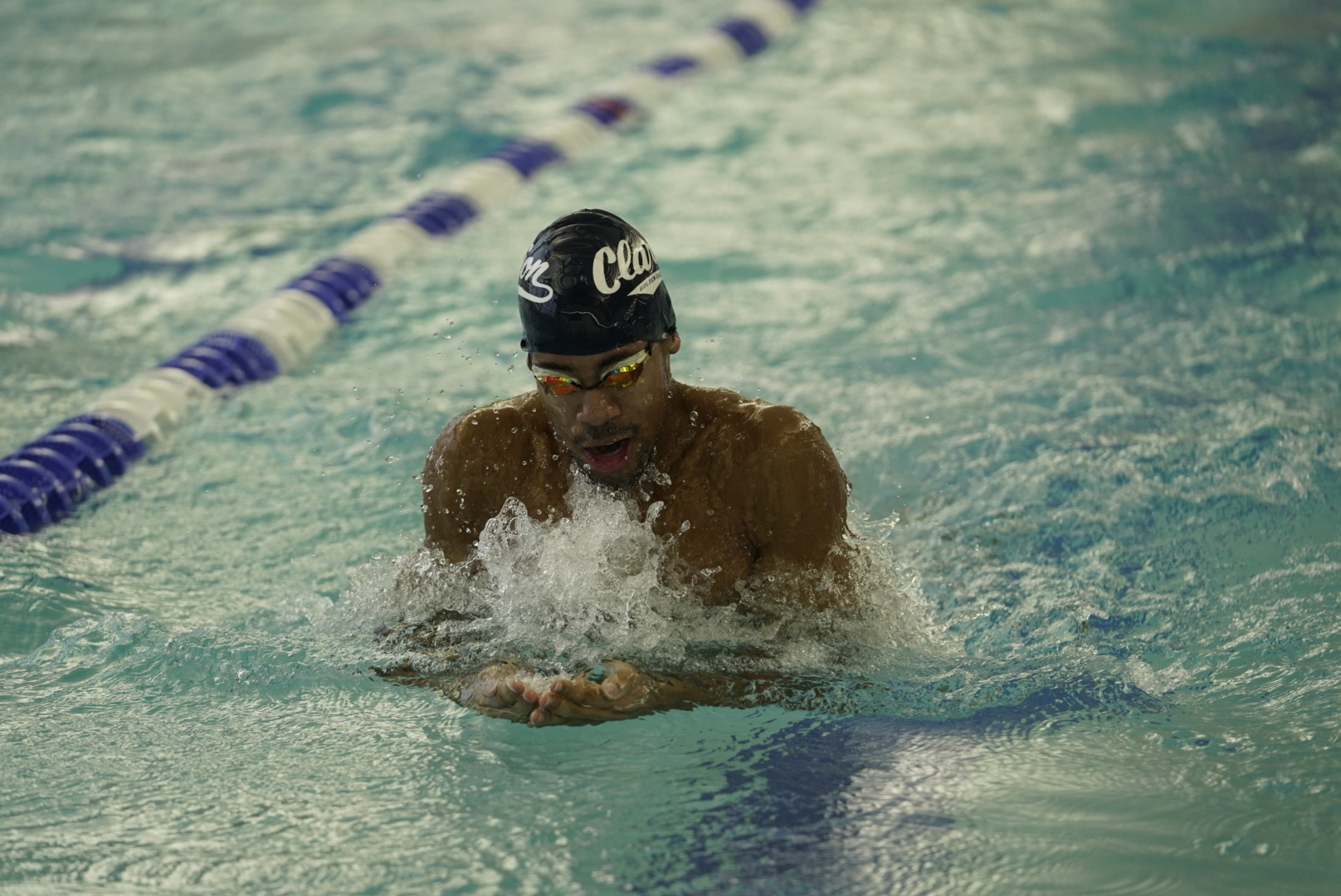 Men's Swimming and Diving Shines Against IUP - Clarion Athletics