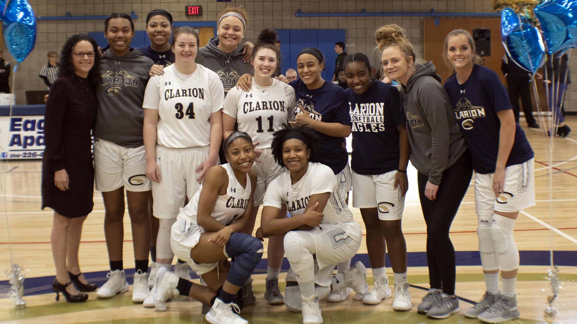 Women's Basketball Closes Season with Senior Day - Clarion Athletics