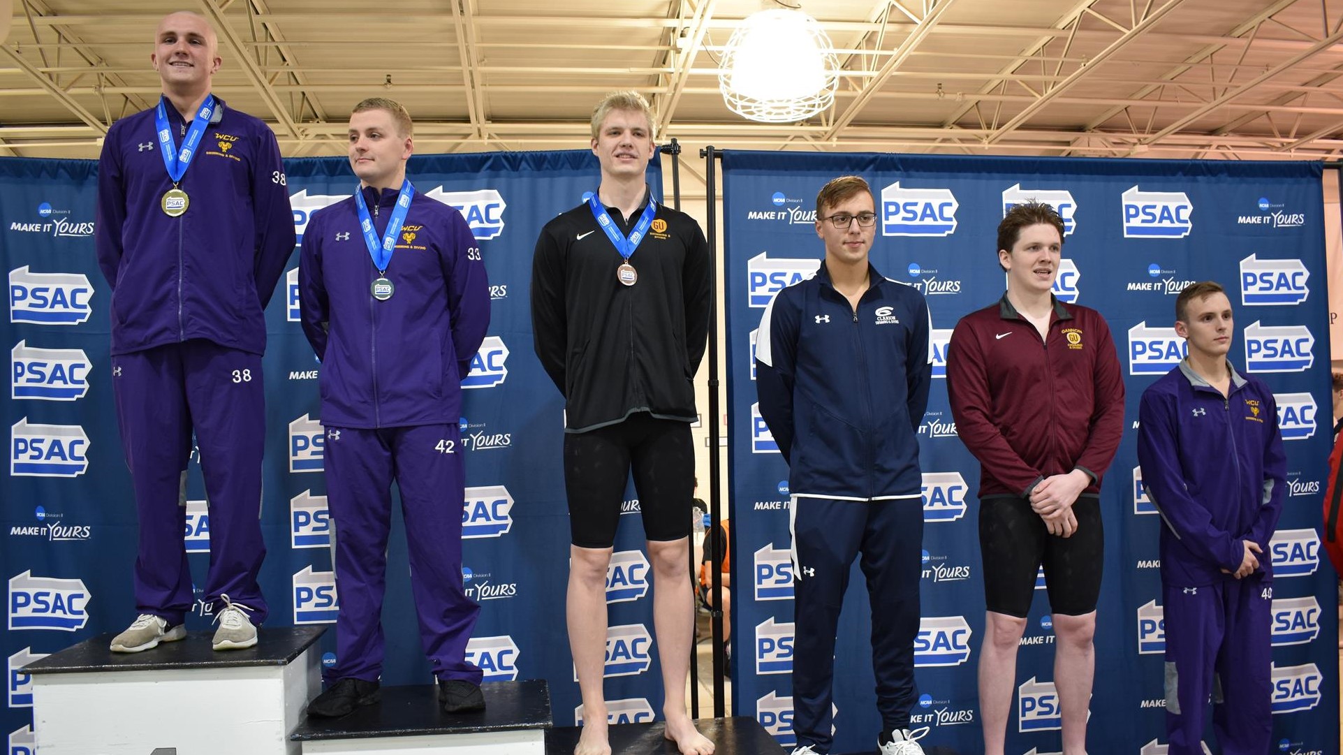 Men's Swimming Remains in Fifth After Day 3 of PSAC Championships ...