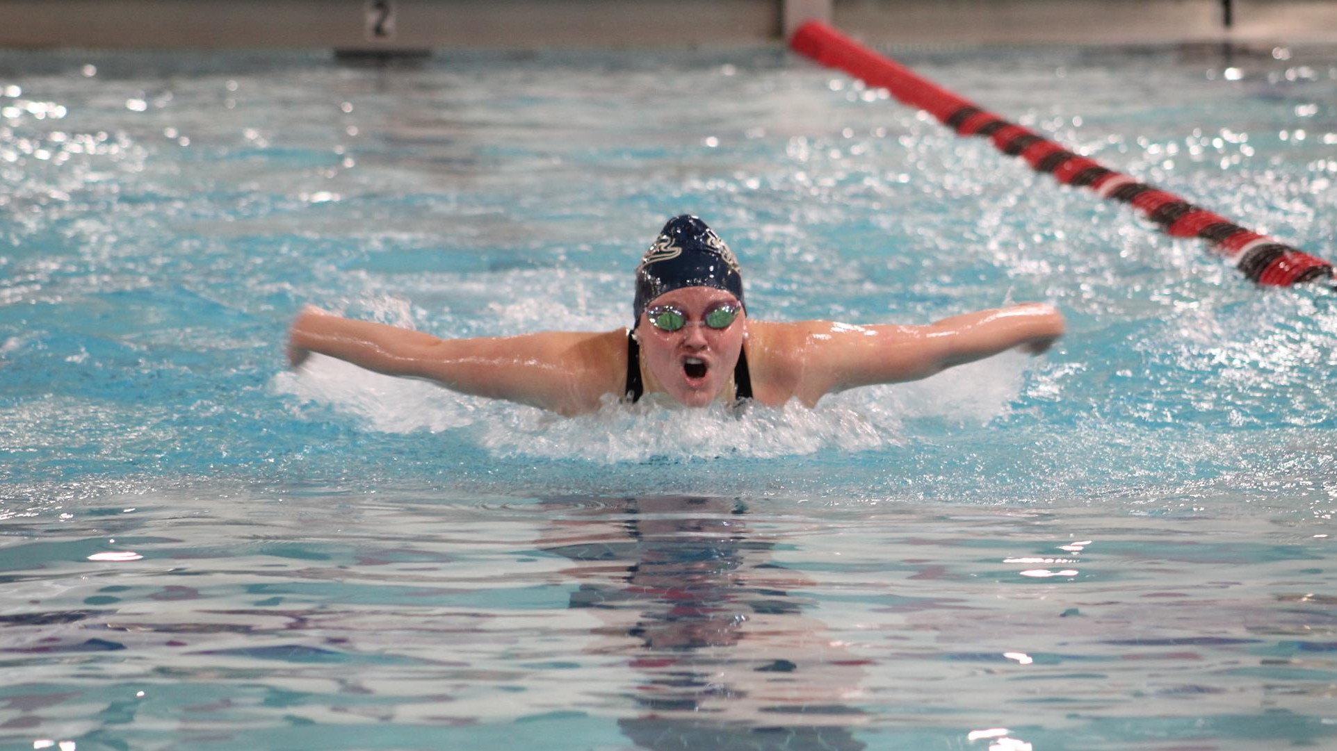 Women's Swimming Sits in Fourth After Day Three of PSAC Championships ...