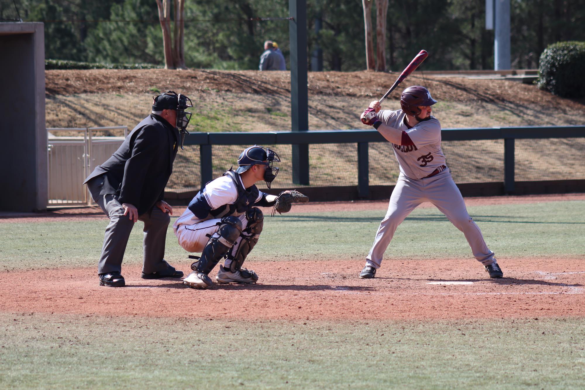 Lavin and Baseball Split Series with Cal U - Clarion Athletics