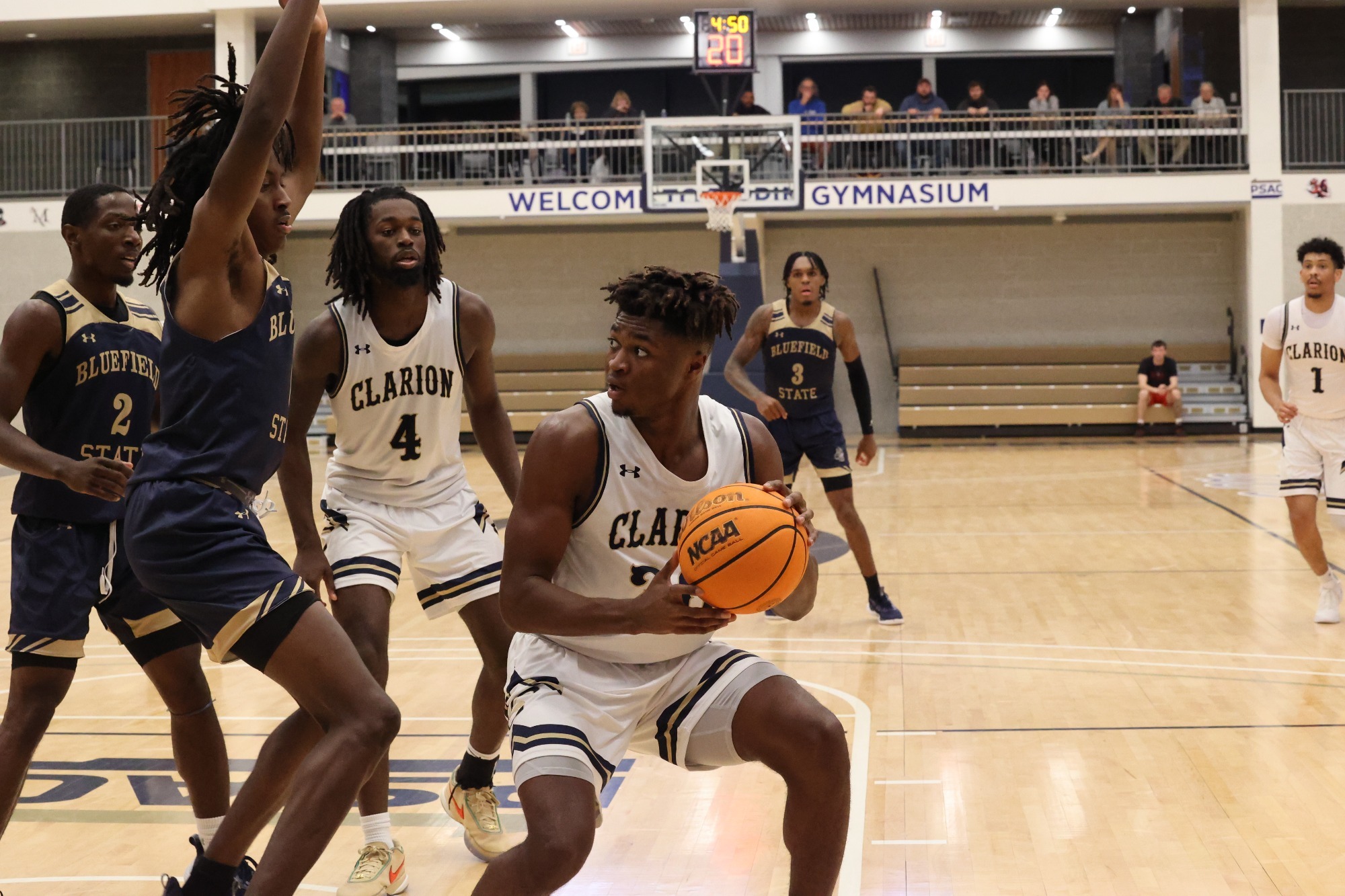 Men's Hoops Rolls to Second Straight PSAC Win - Clarion Athletics