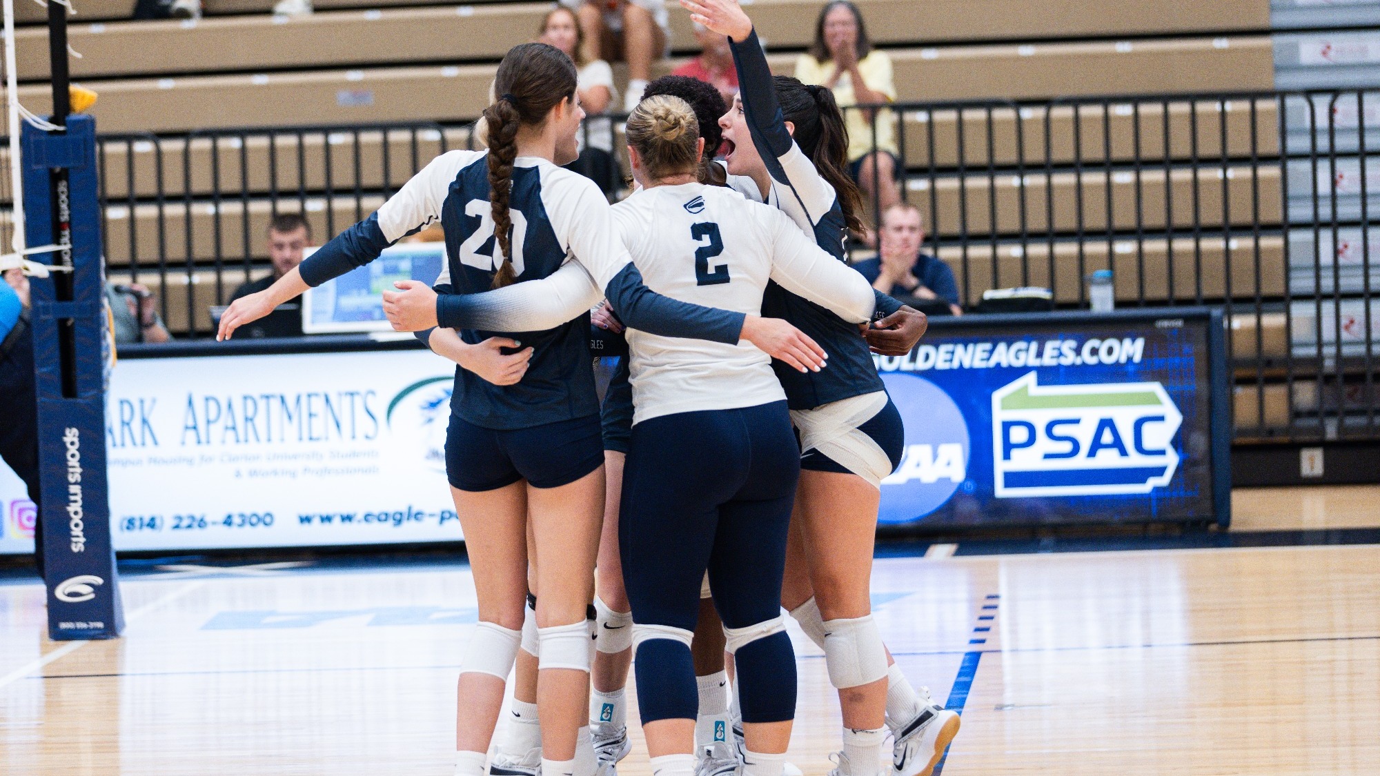 Volleyball Finishes Tournament Sweep with 3-1 Win - Clarion Athletics