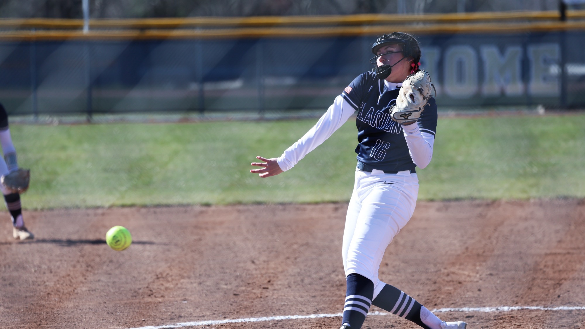 Hipps Breaks Wins Record, Softball Splits at Boro - Clarion Athletics