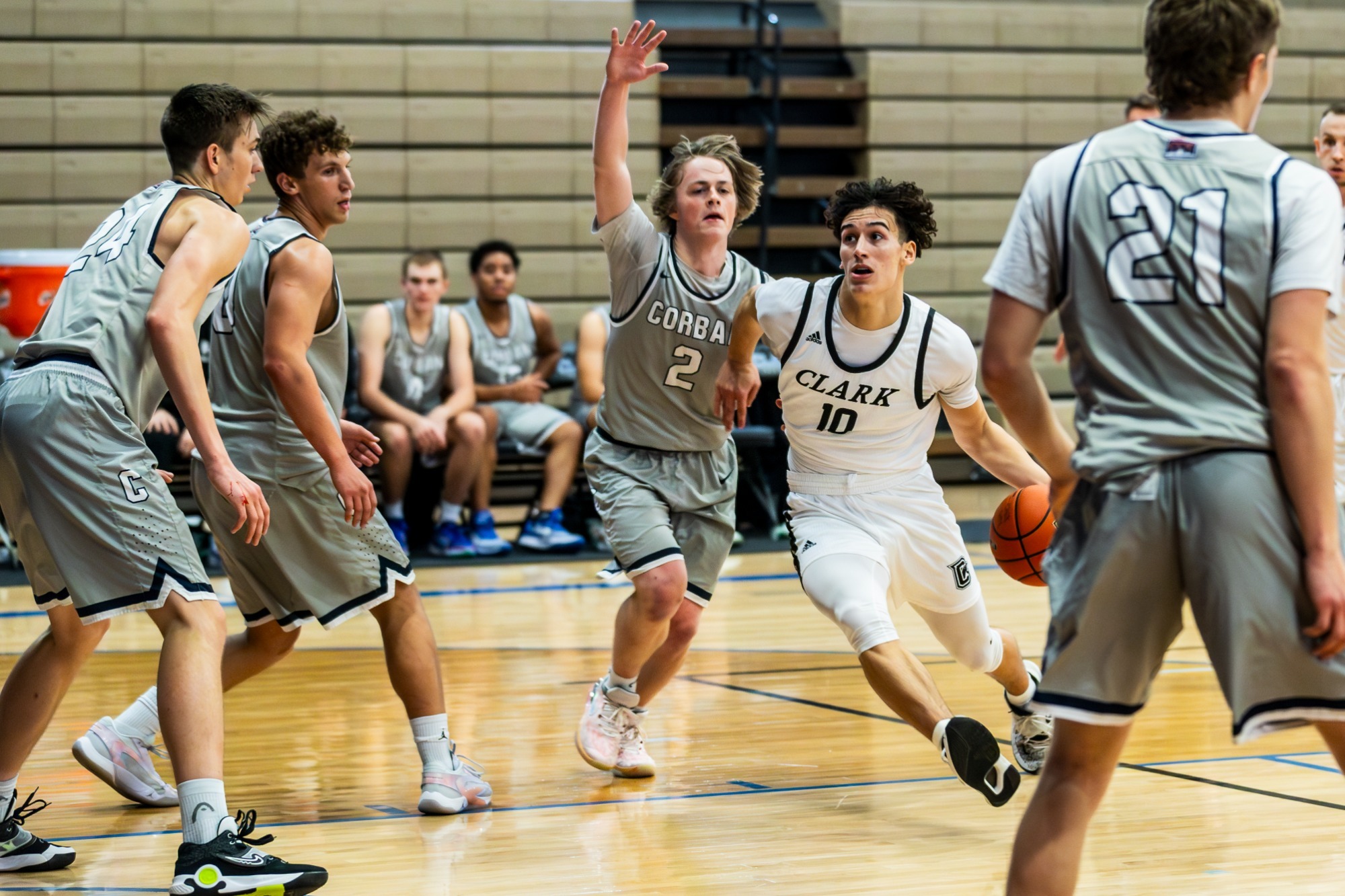 Brendan Beier - 2023-24 - Men's Basketball - Clark College Athletics