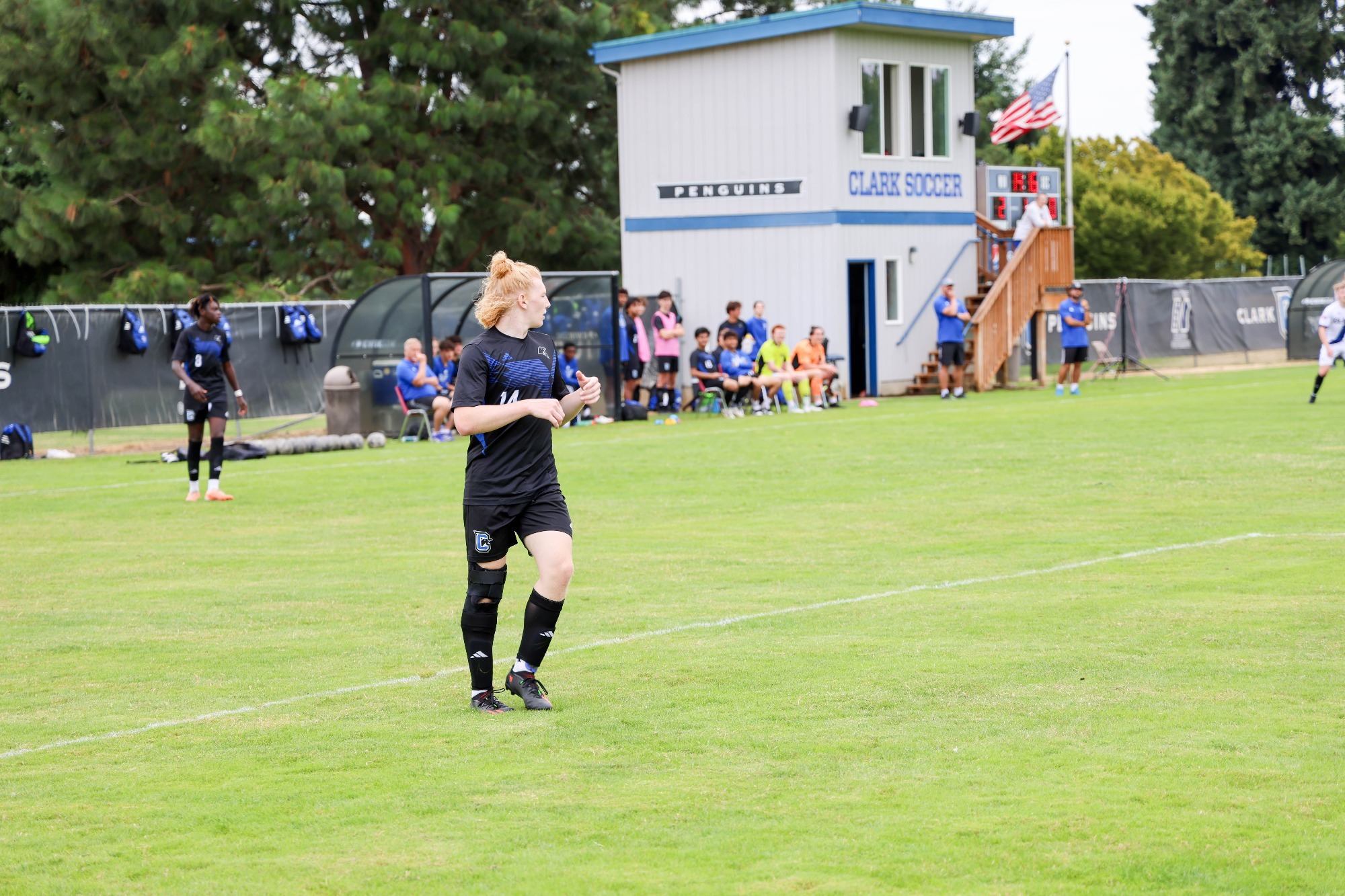 Men's Soccer holds off Lane at home, 2-0 - Clark College Athletics