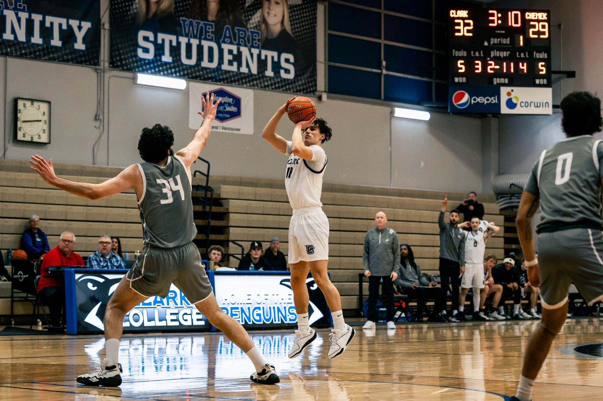 Brendan Beier - 2023-24 - Men's Basketball - Clark College Athletics