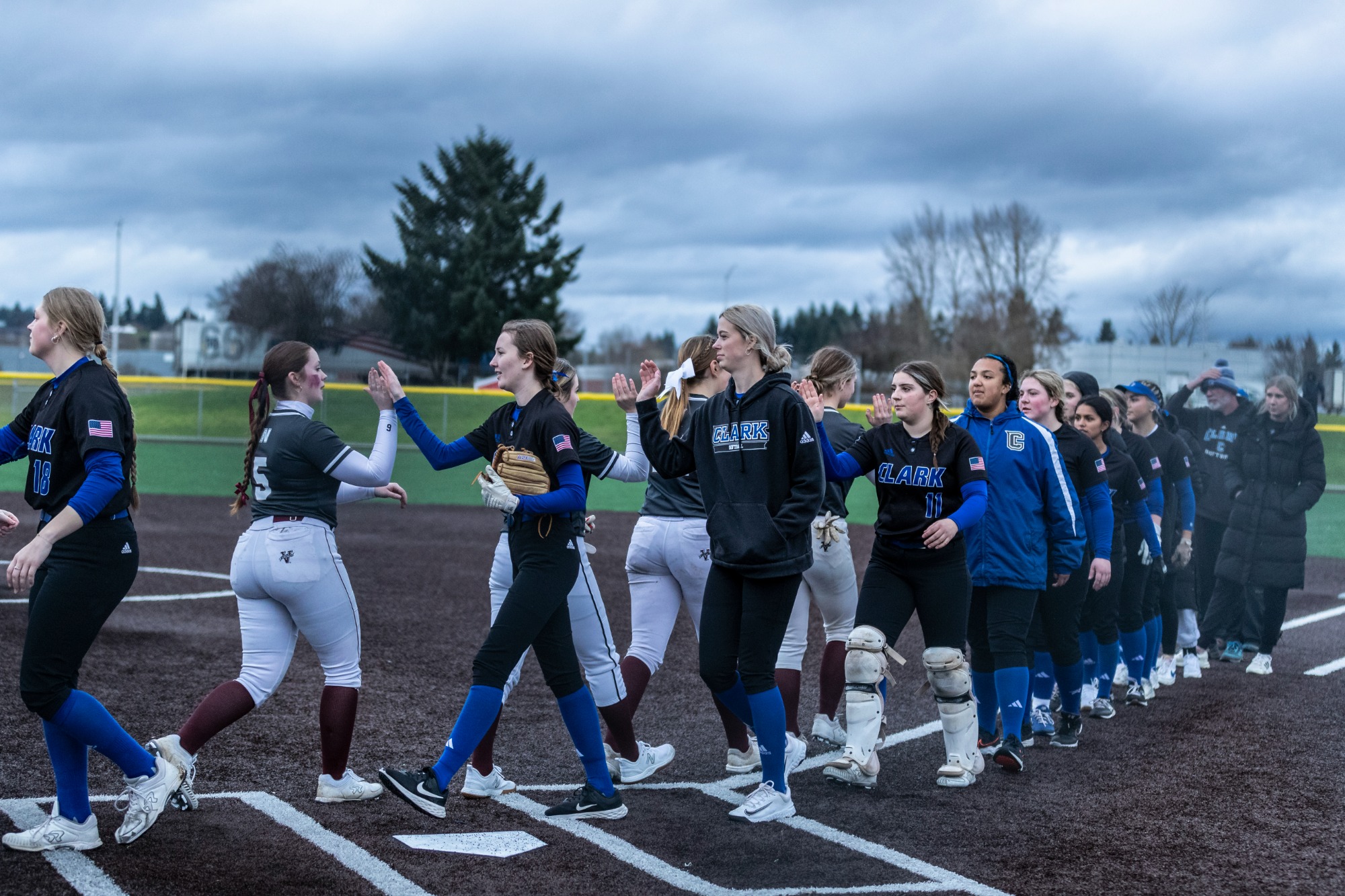 Softball Ends Season with a Sweep of Grays Harbor at Home - Clark ...