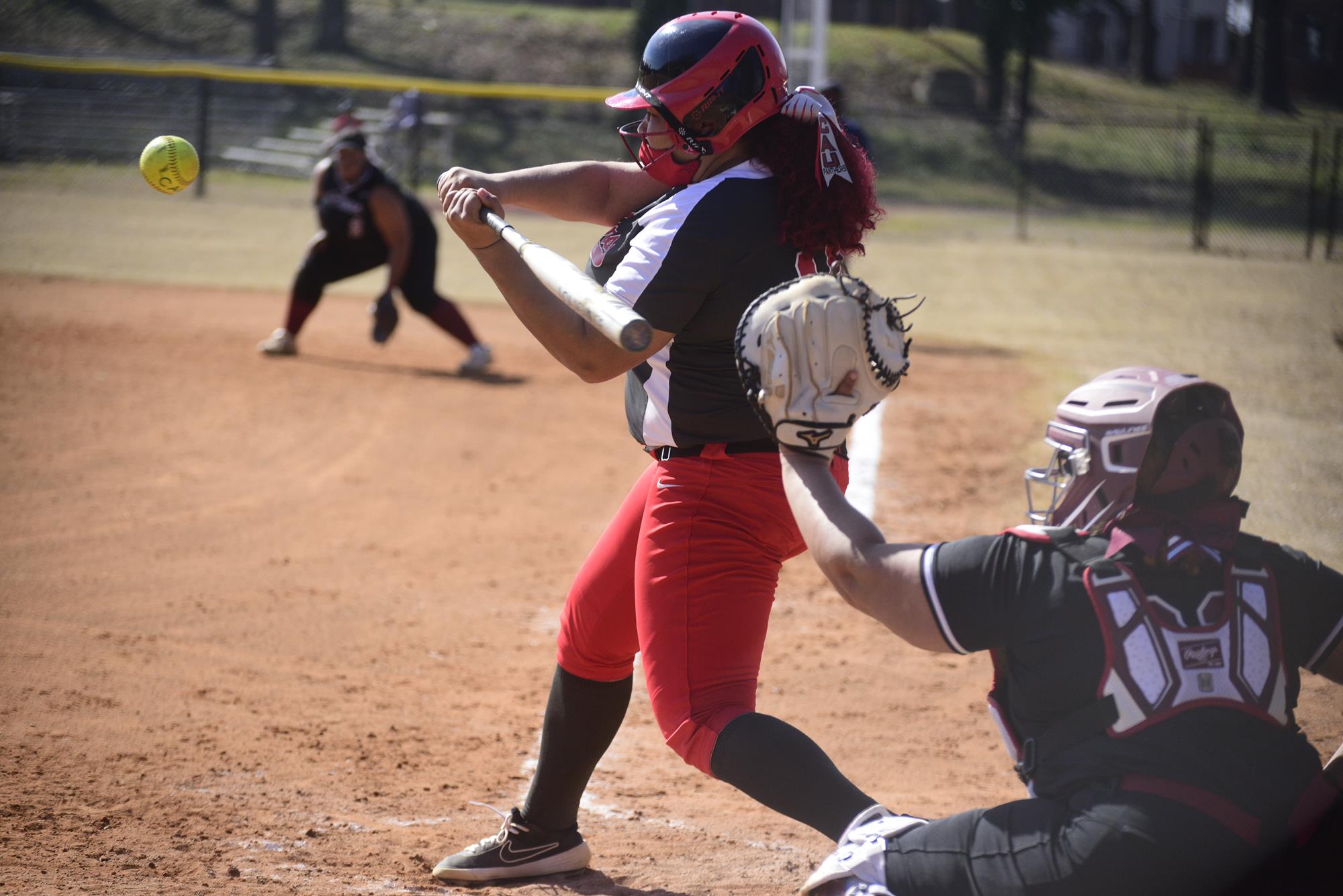 Lady Panthers Open Softball Season By Splitting a Doubleheader With ...