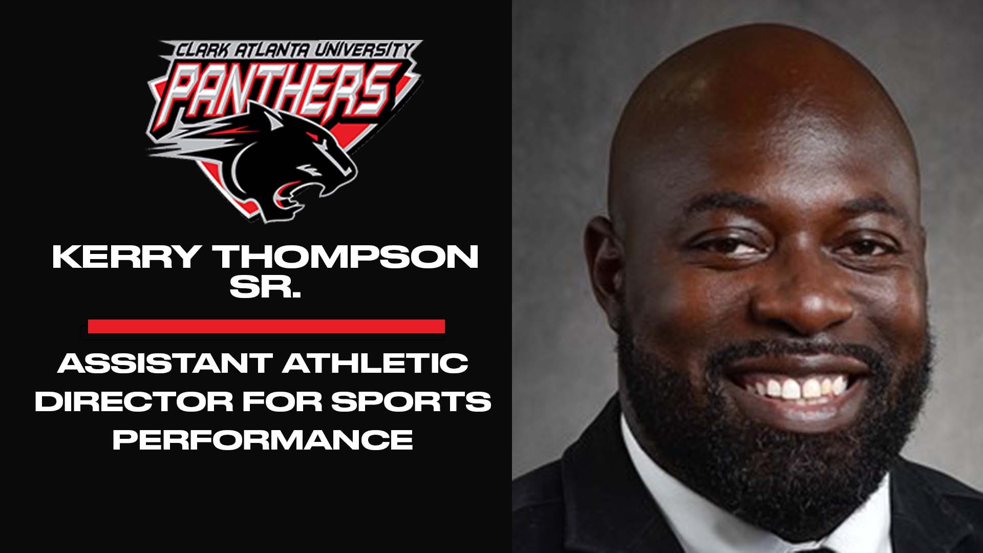 Kerry Thompson Sr. Named Assistant AD for Sports Performance - Clark ...