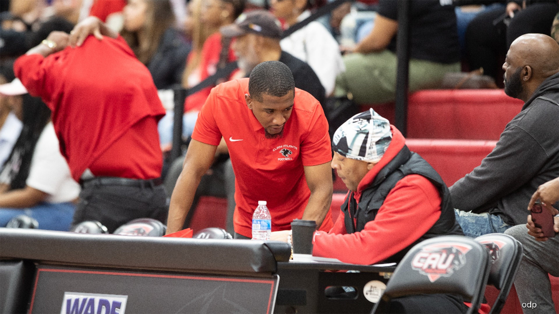 Clark Atlanta Unveils Newly Designed Red Turf Field installed by the ...