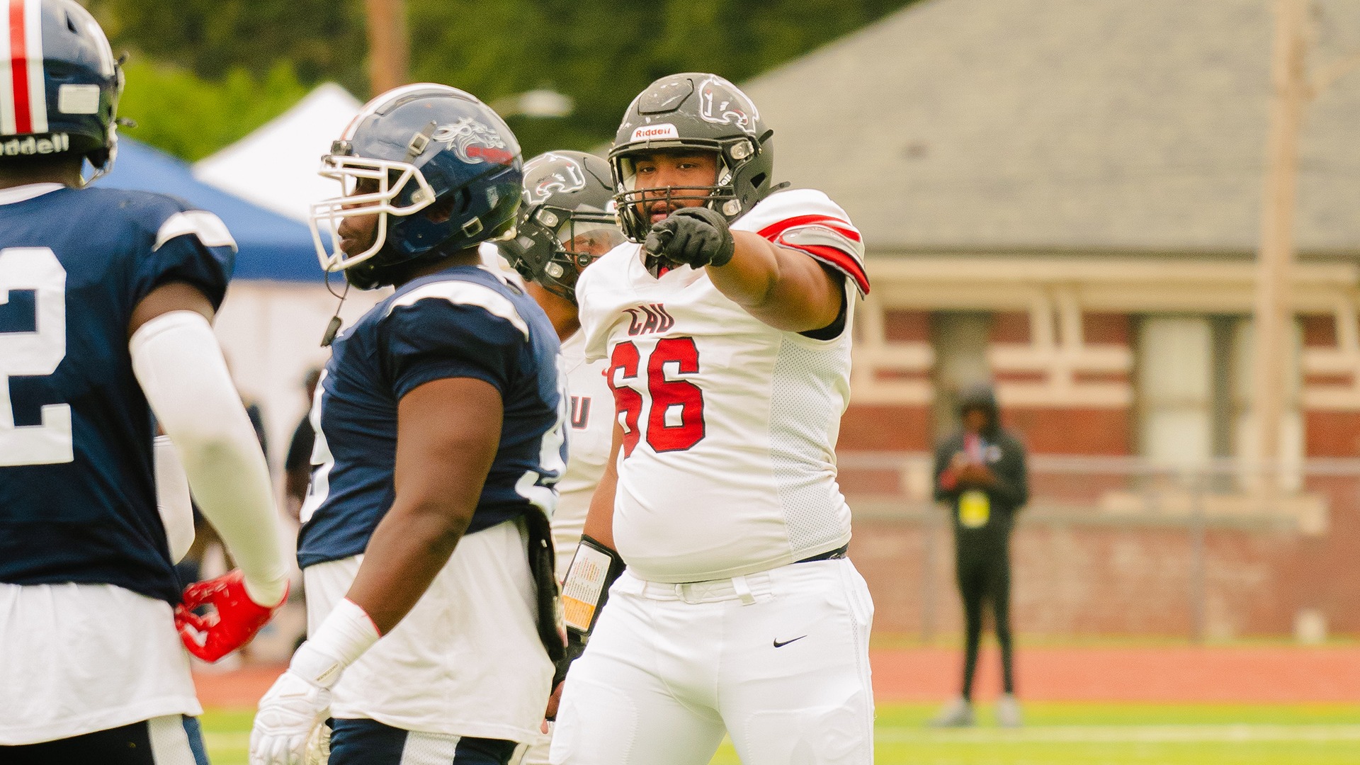 Clark Atlanta Unveils Newly Designed Red Turf Field installed by the ...