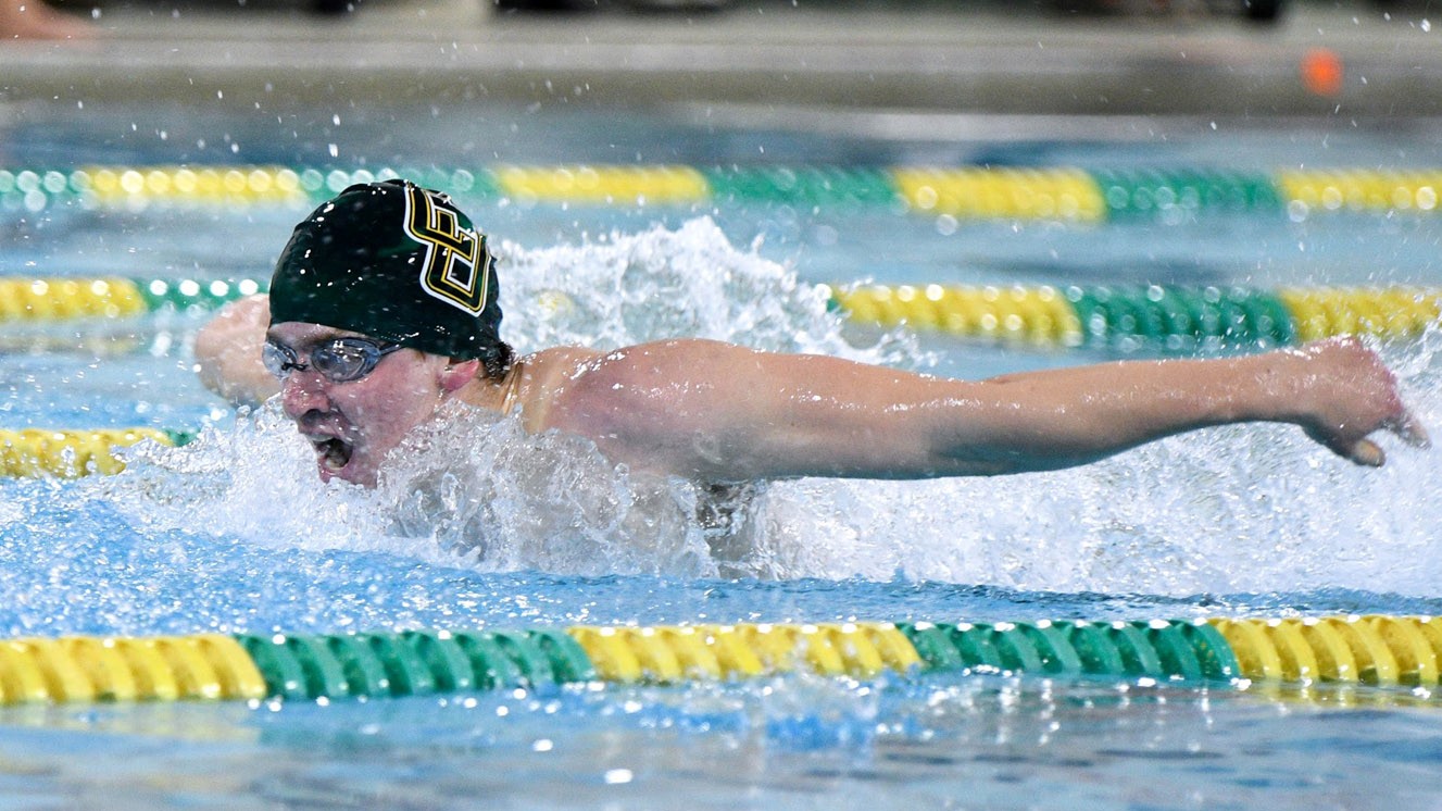 Fronczak Breaks Pair of Program Marks for CU Swimming & Diving at RIT ...