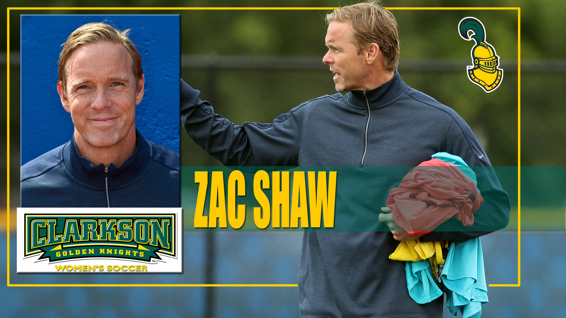 Clarkson Names Zac Shaw New Women's Soccer Coach - Clarkson University ...