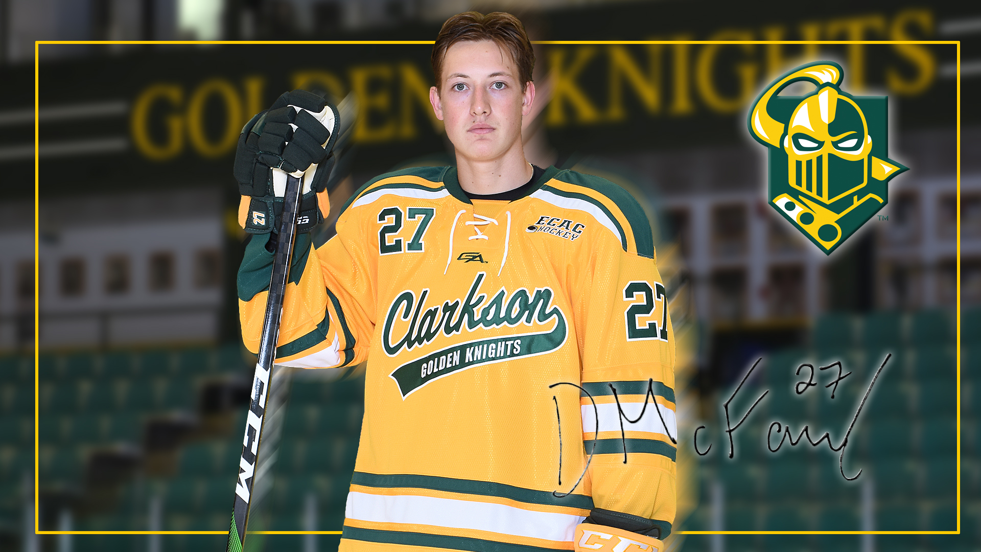 Dustyn McFaul - Men's Hockey - Clarkson University Athletics