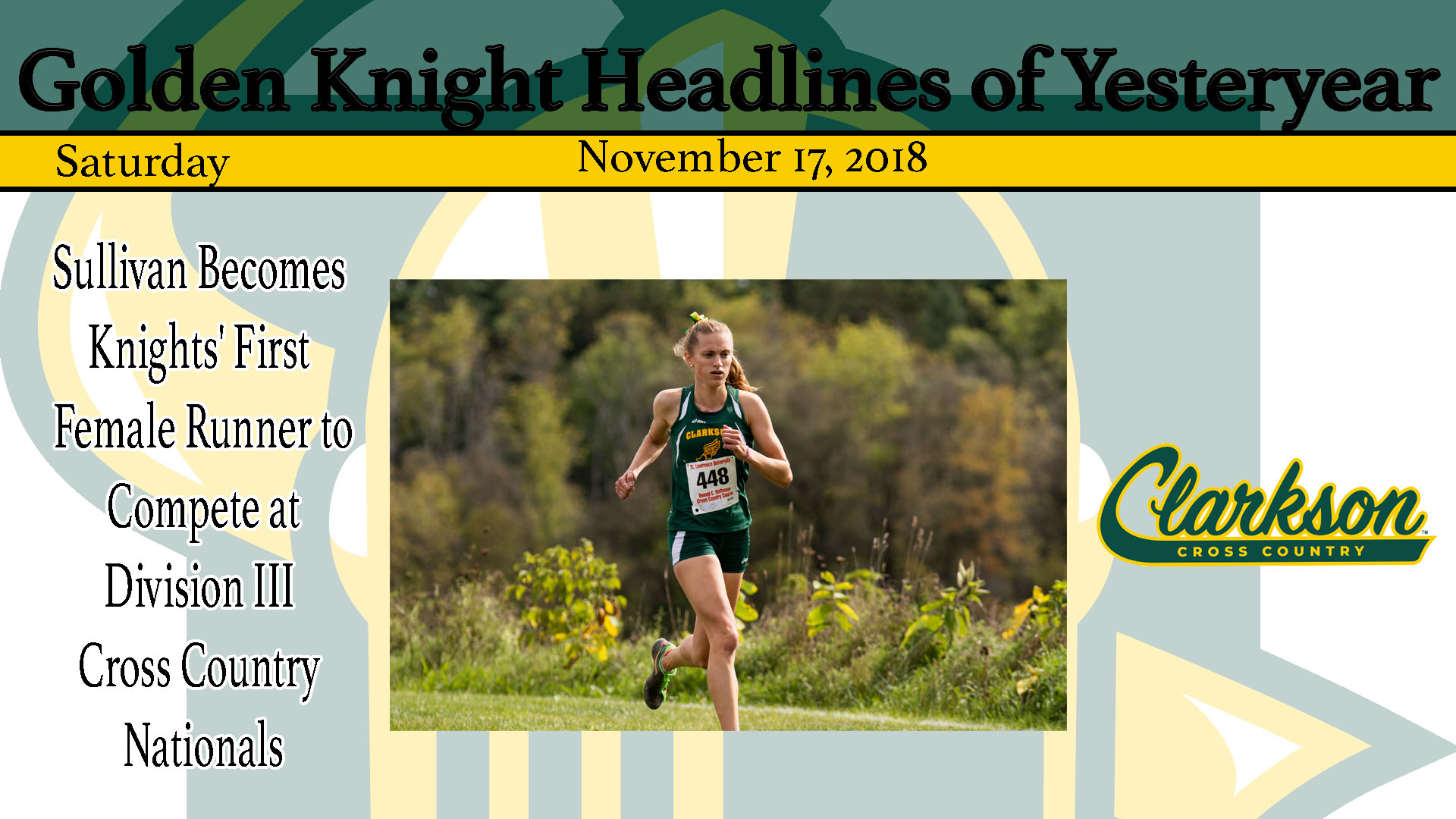 Throwback Thursday - Abigail Sullivan Runs at 2018 NCAA Cross Country ...